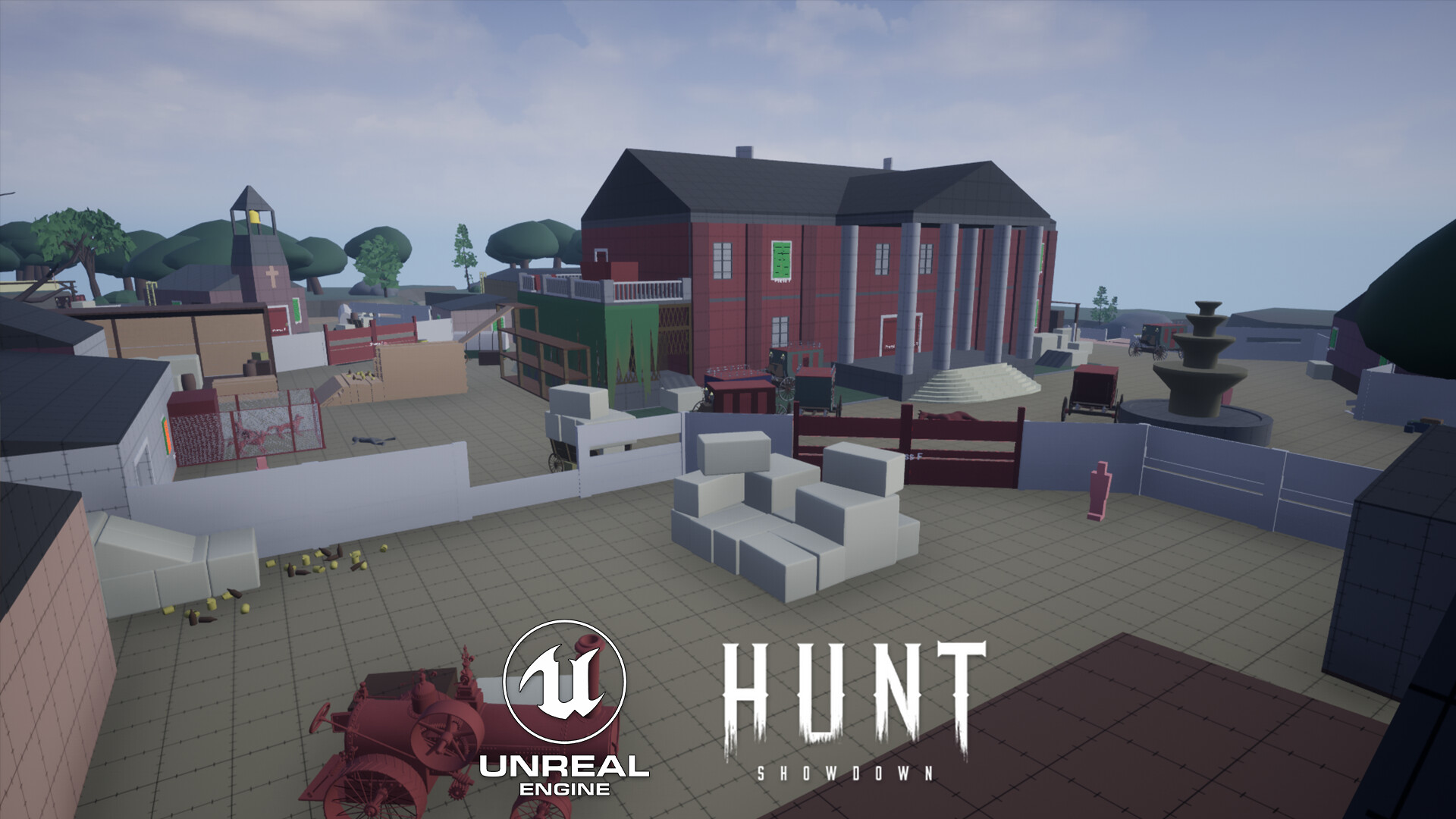 ArtStation - Level Design - Inspired by Hunt Showdown