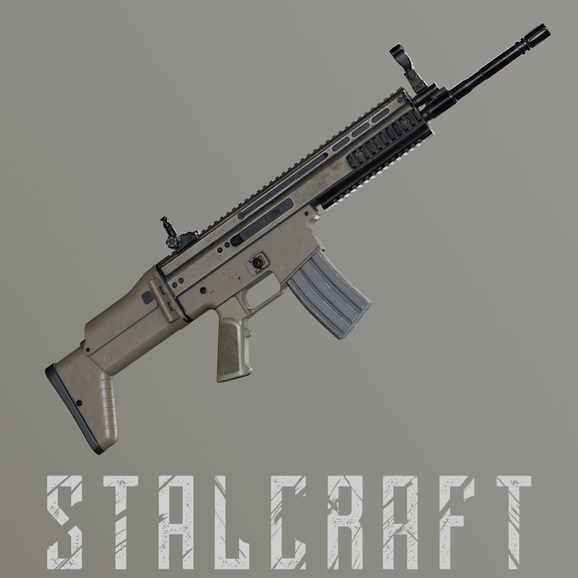 ArtStation - FN Scar-L
