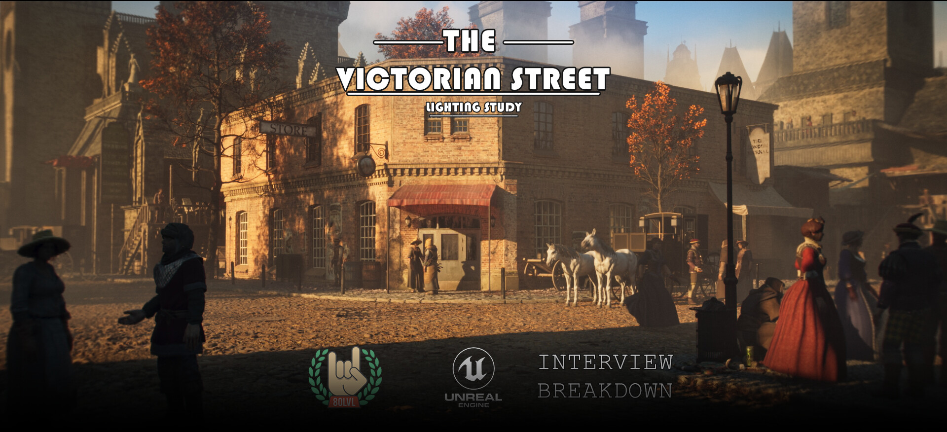 ArtStation - Victorian Street Lighting Doodles - 80lv Interview