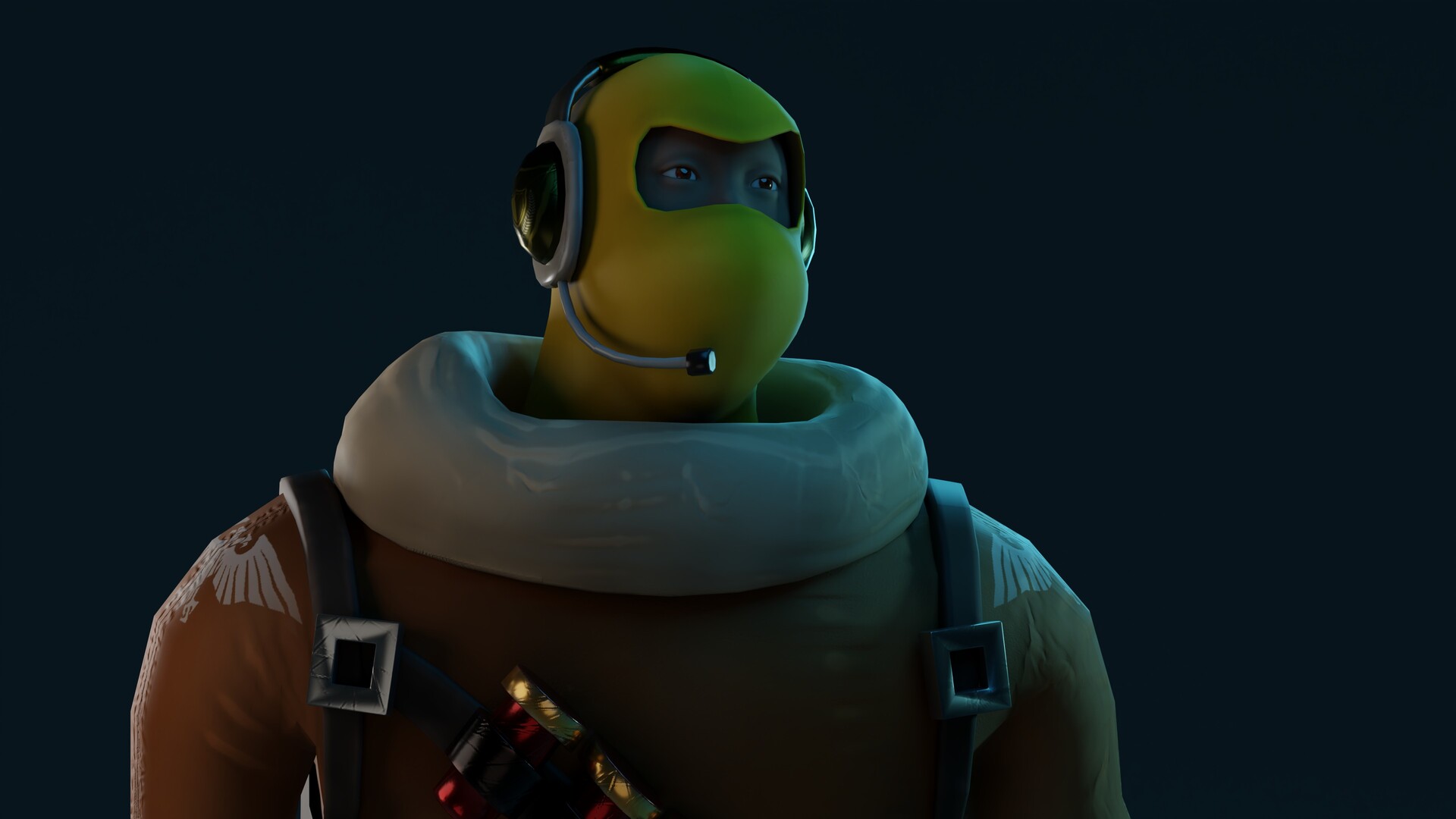 Teqlor1 - Human. 3D character modeling course...