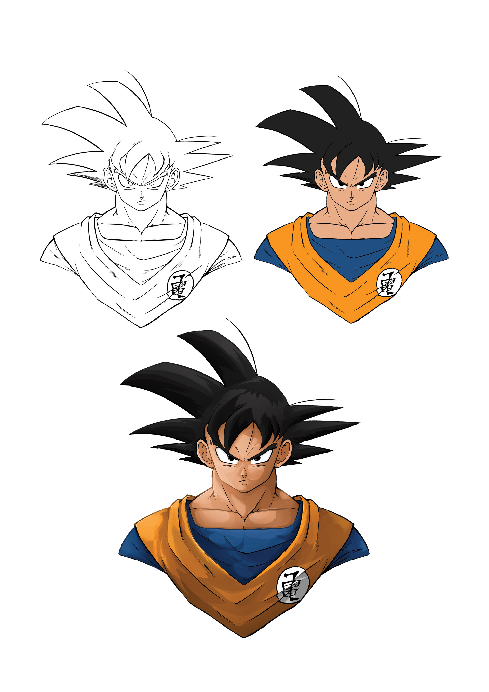 ArtStation - Dragon Ball Z fan artwork