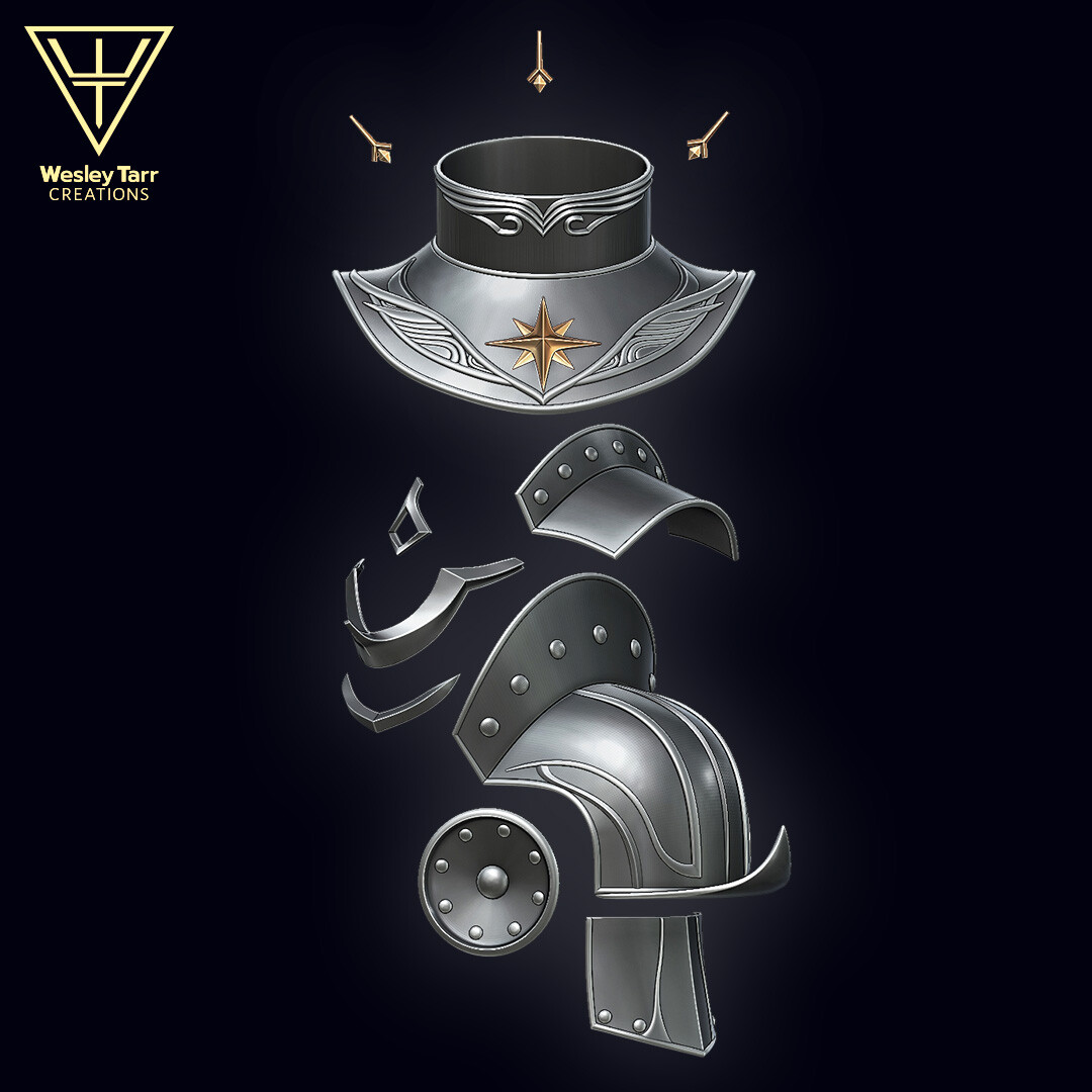 ArtStation - Commission: 3d print models from Dark Rise