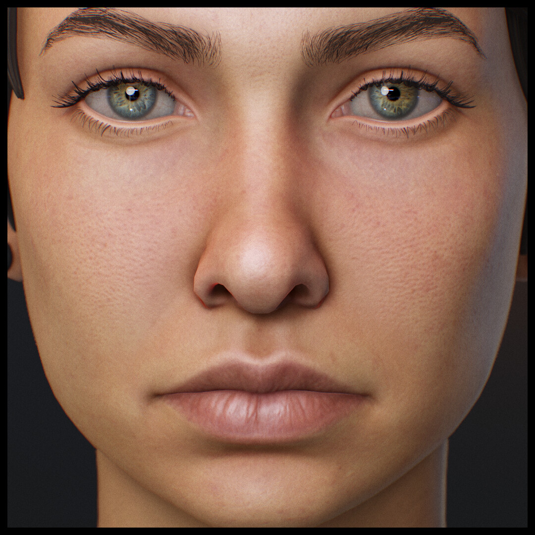 ArtStation - Survivor WIP 2 (Face Texturing)