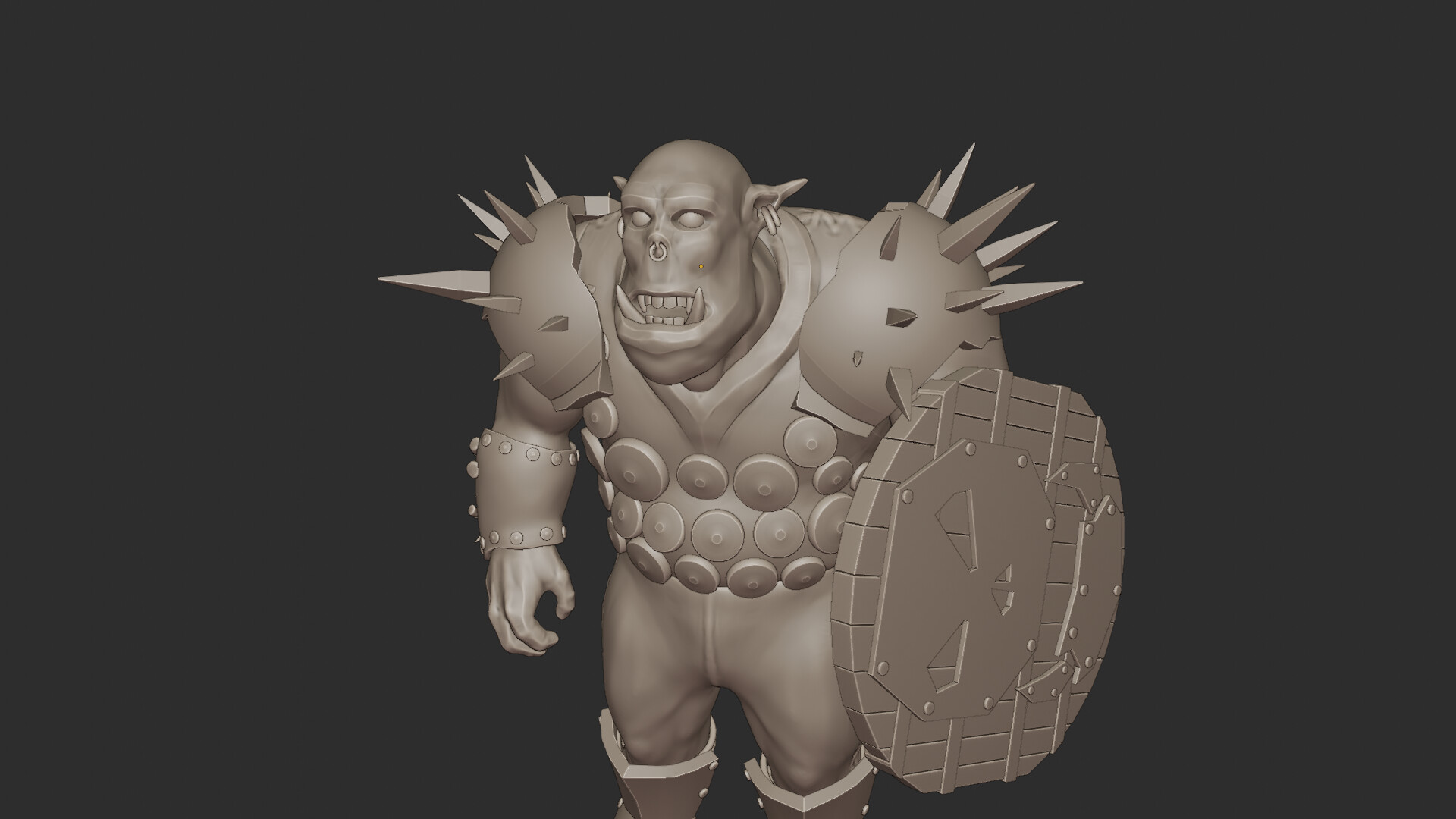 ArtStation - Big Ork (In Progress)