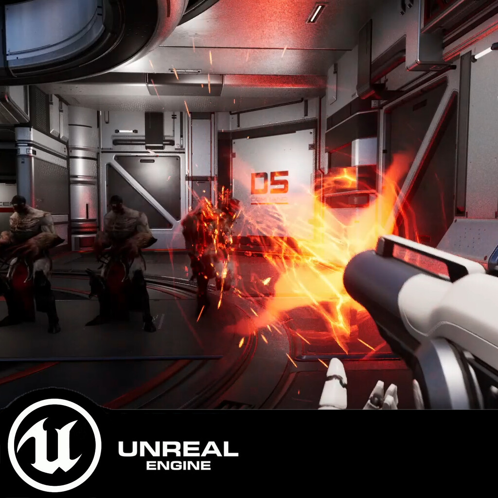 ArtStation - Fusion Rifle Shot