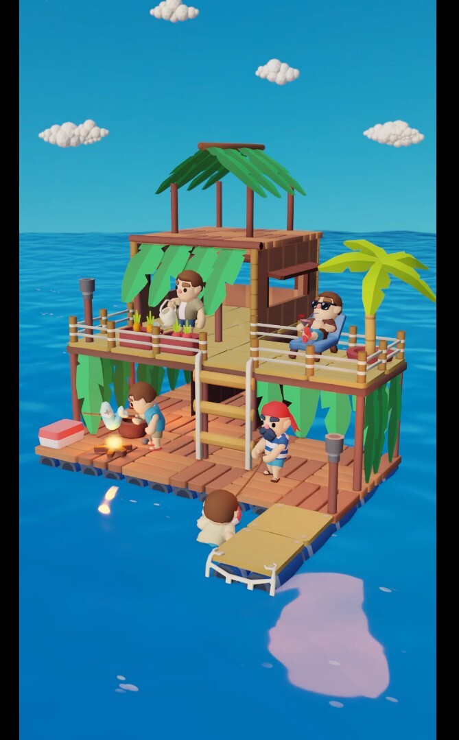 ArtStation - Animated Raft scenes