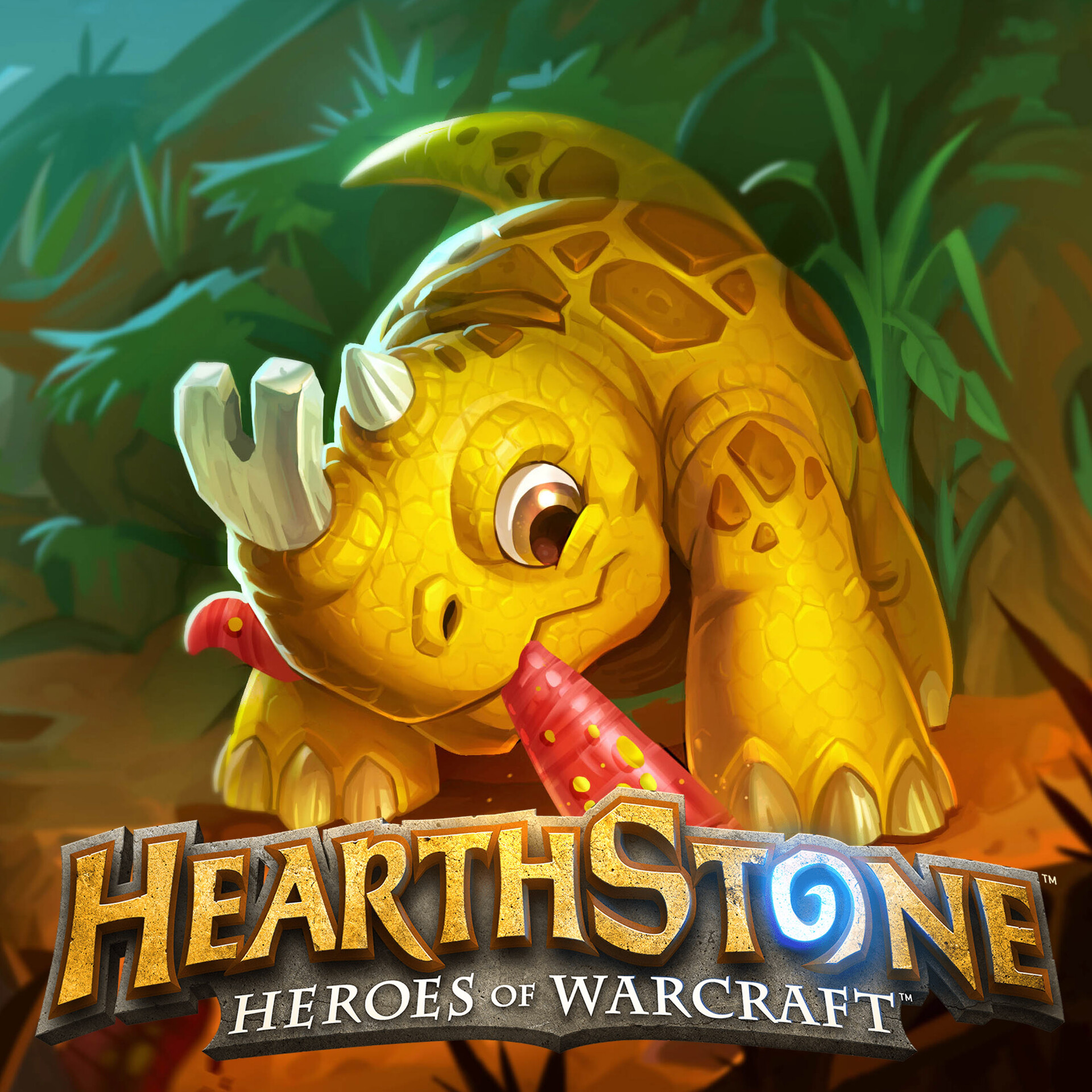 ArtStation - Hearthstone - Baby Kodo Card Art