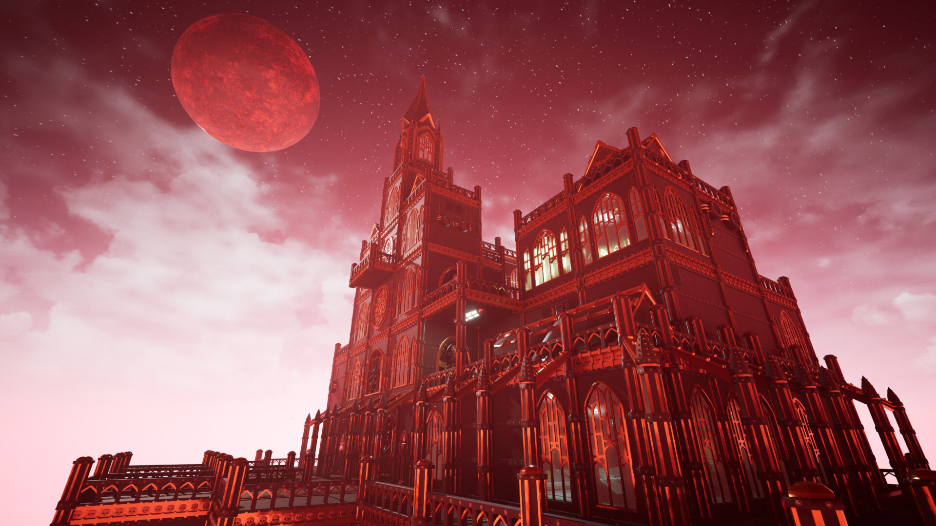 ArtStation - Saint Celestine Cathedral Warhammer 40k Fanart