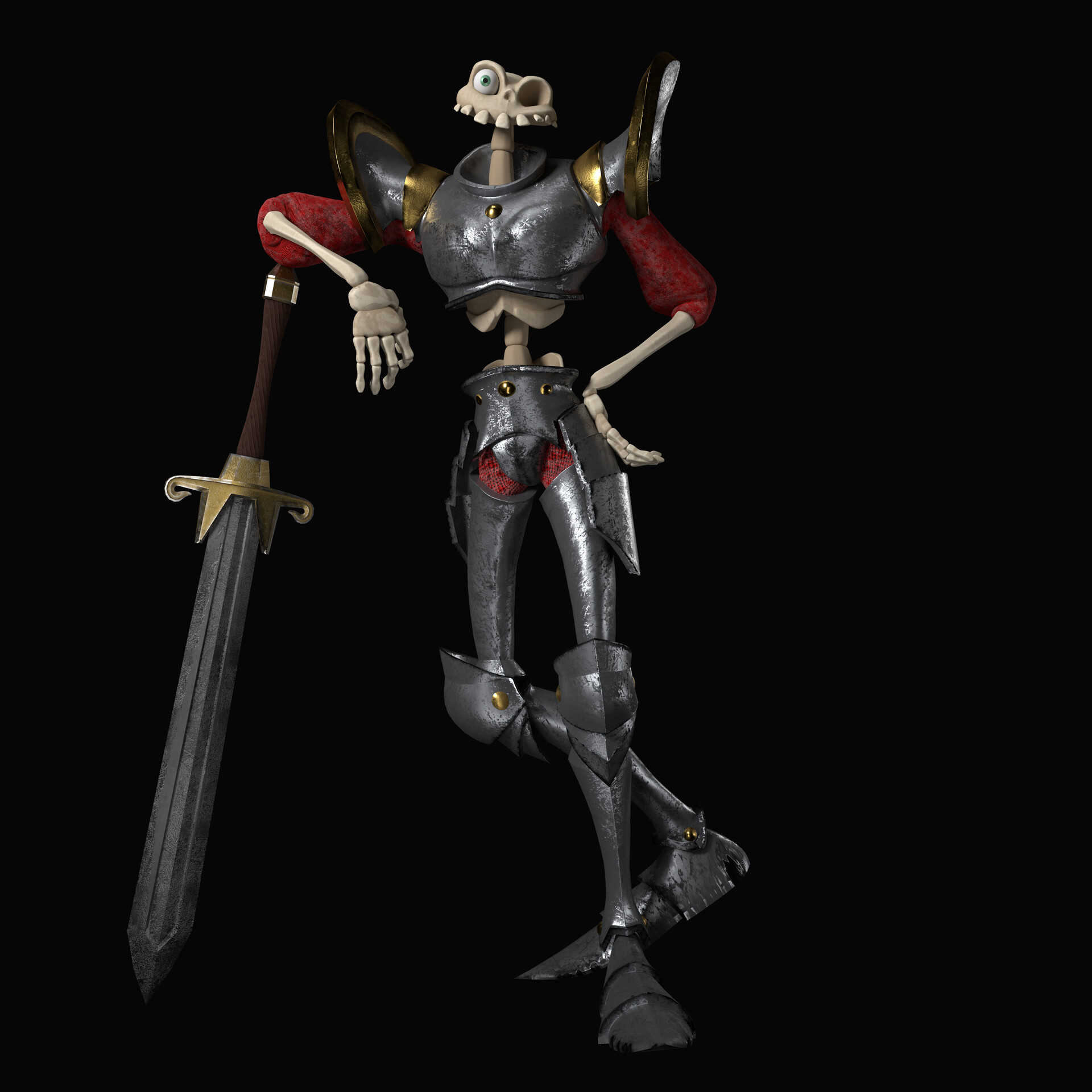 ArtStation - Sir Daniel Fortesque