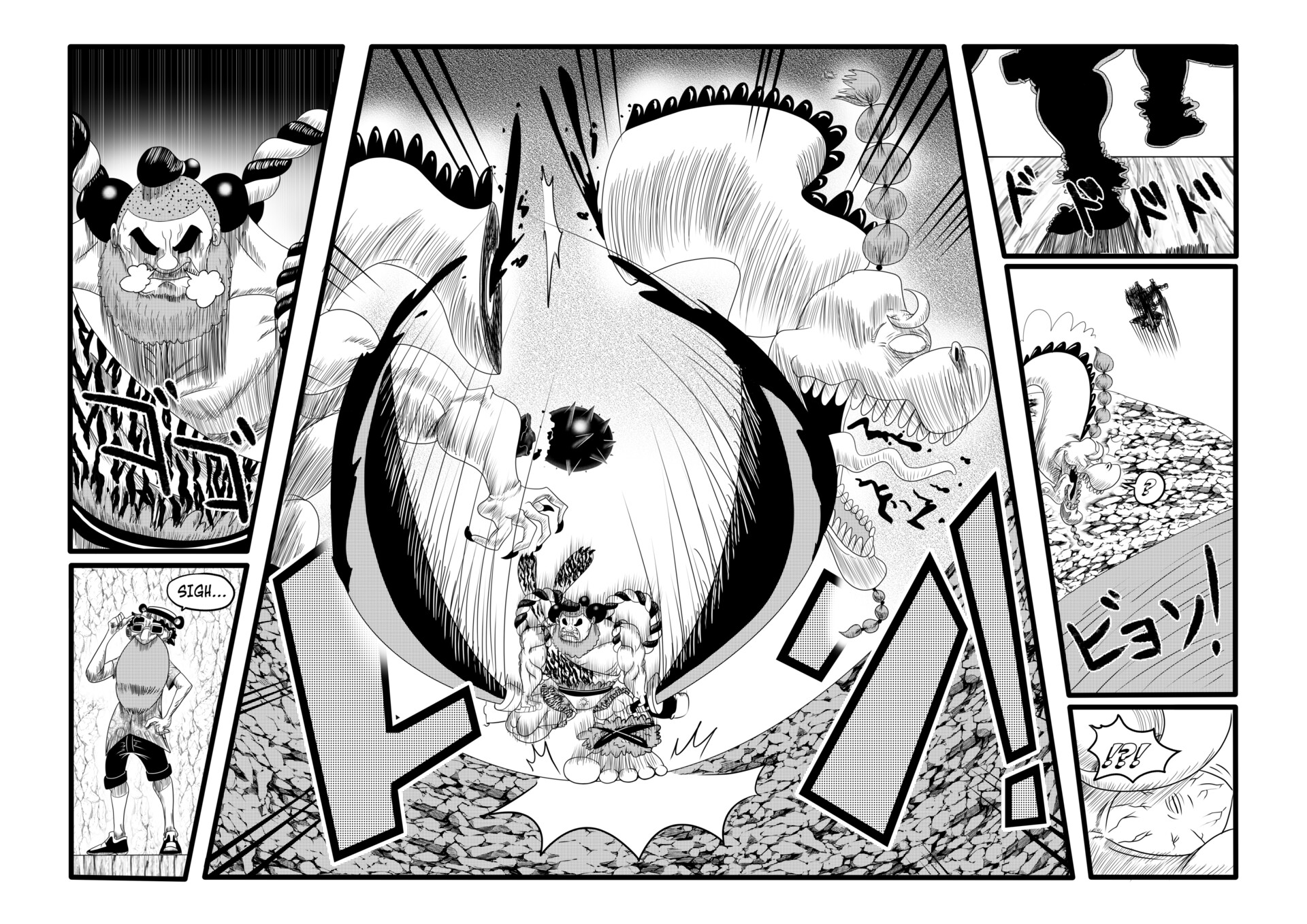 ArtStation - Kabuki Caveman: Short Manga