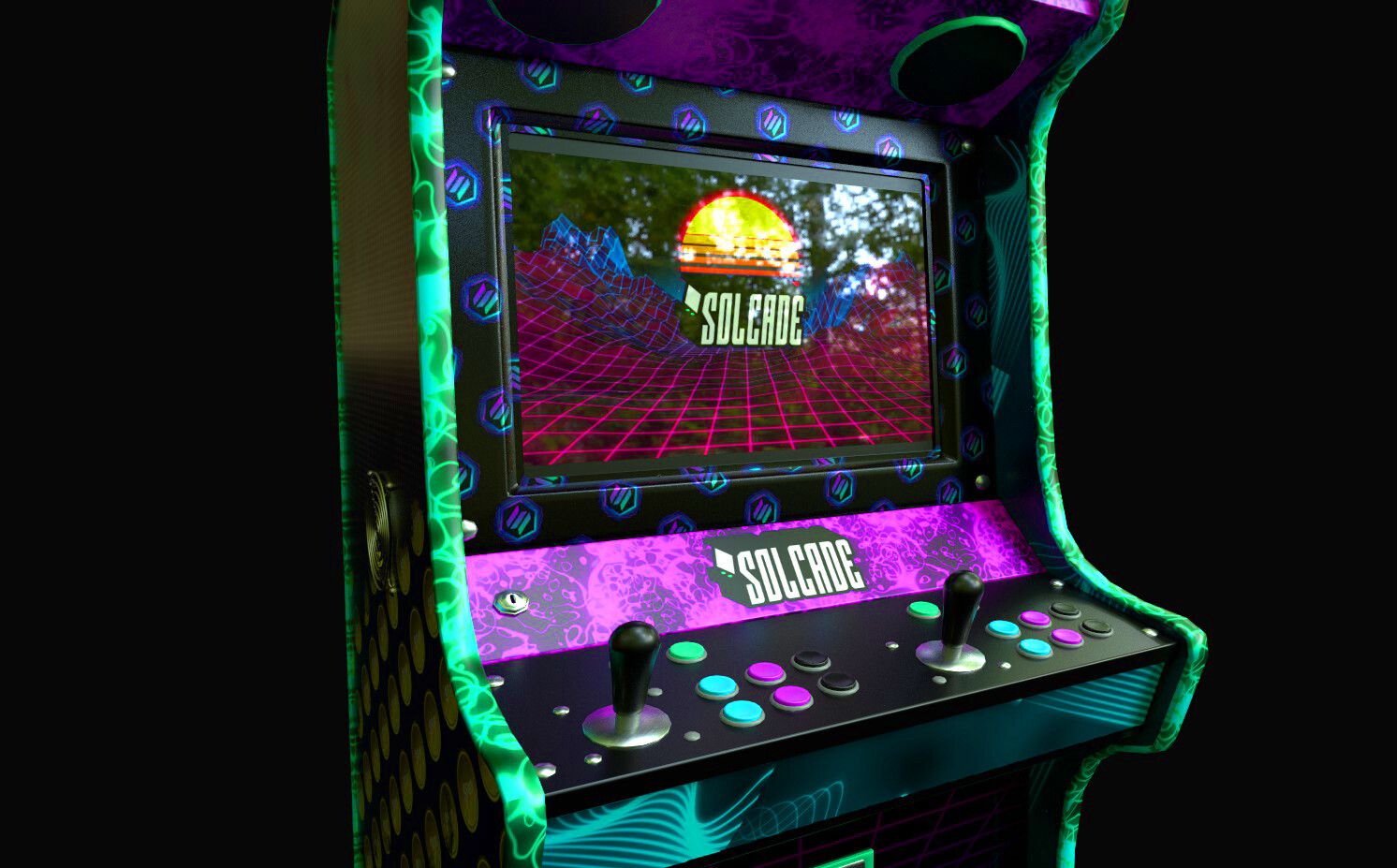 ArtStation - ARCADE MACHINE GAME