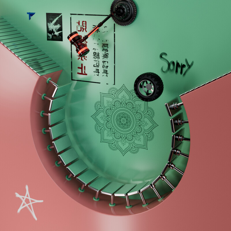 ArtStation - The Hammer & The Wheel