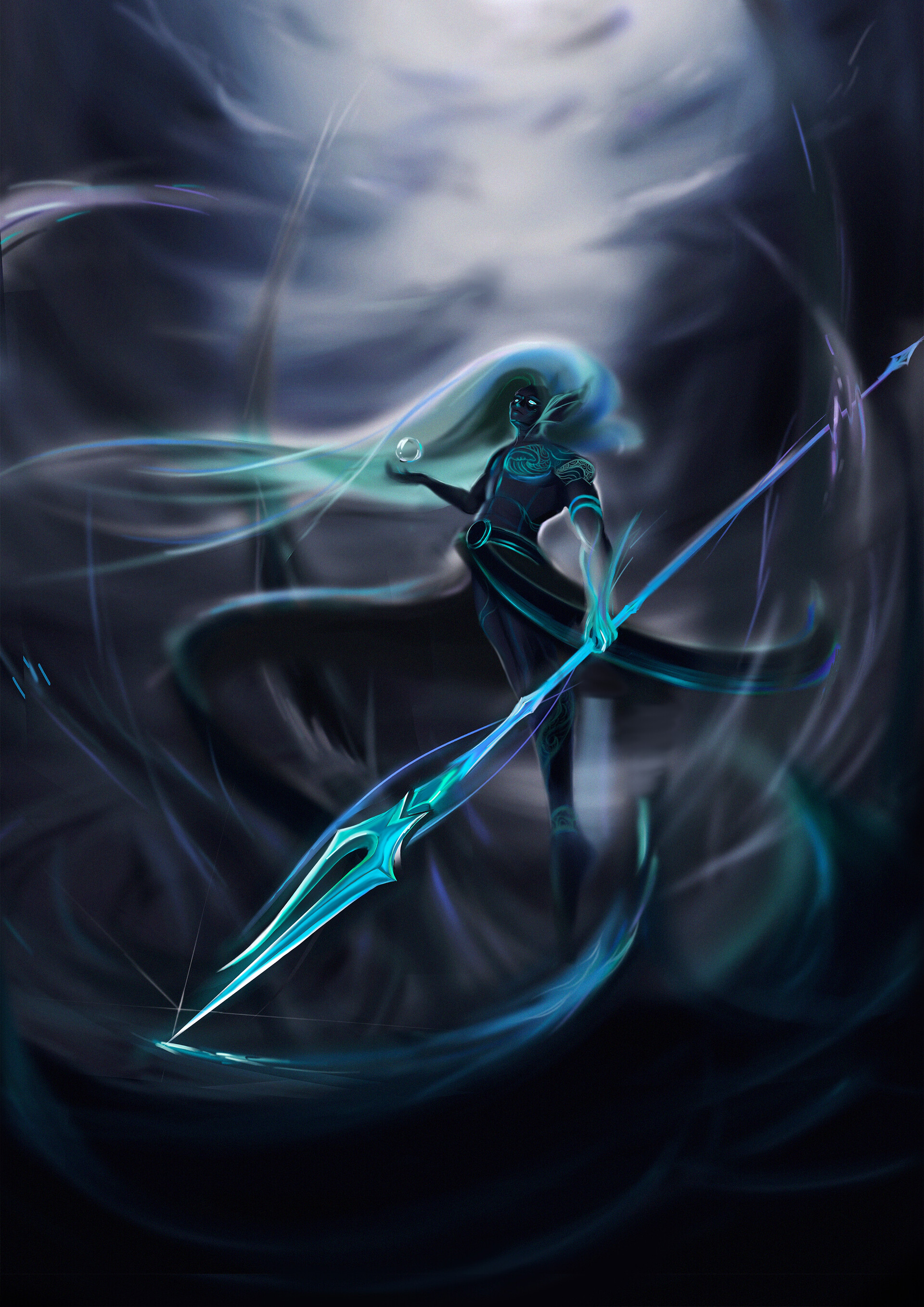 ArtStation - Wrath of the Ocean God