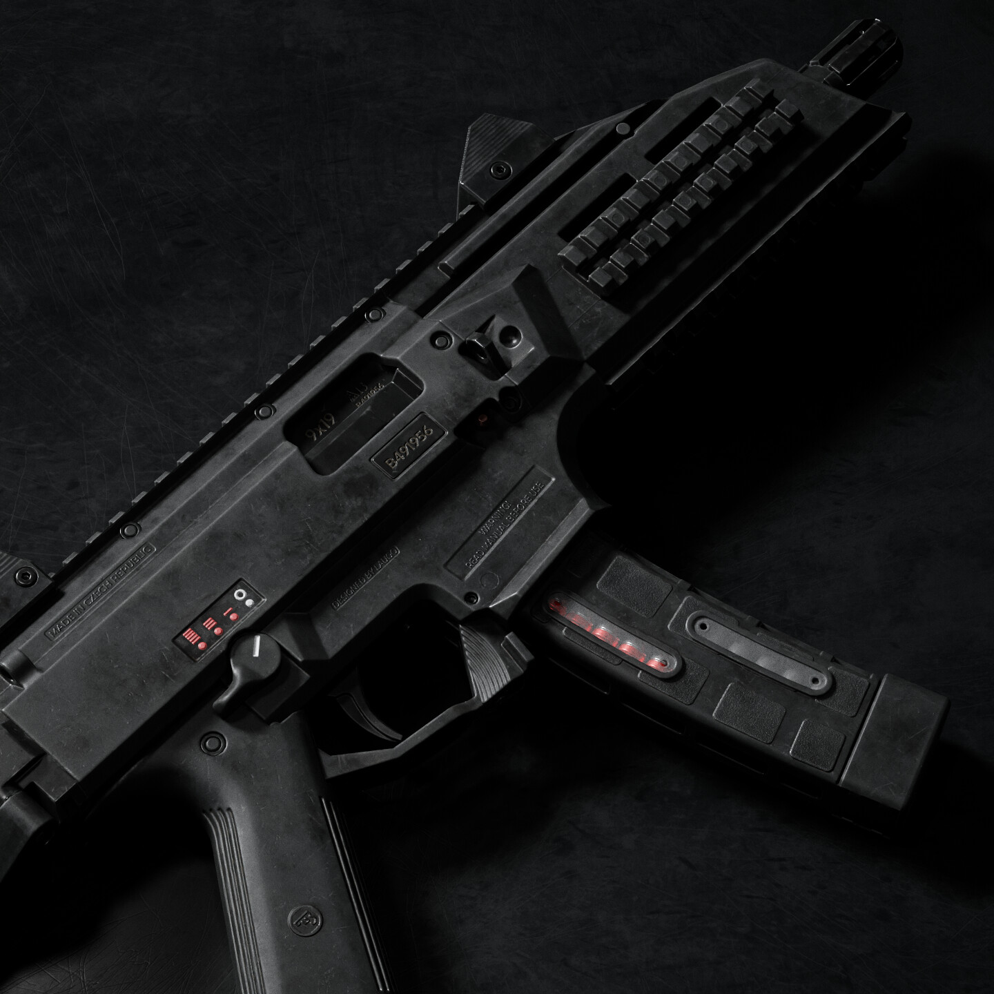 ArtStation - CZ Scorpion Evo 3