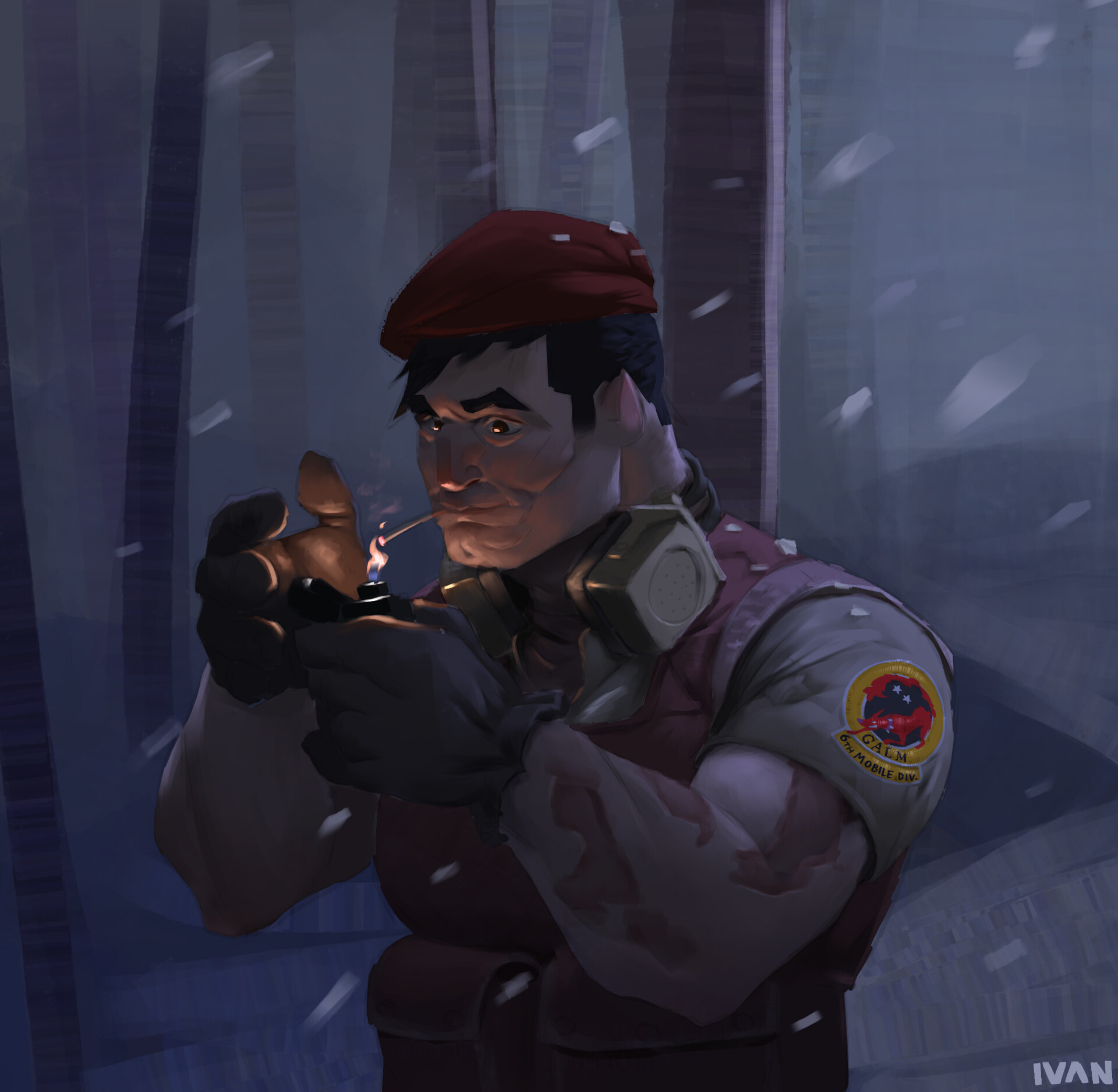 ArtStation - RPG campaign character portrait