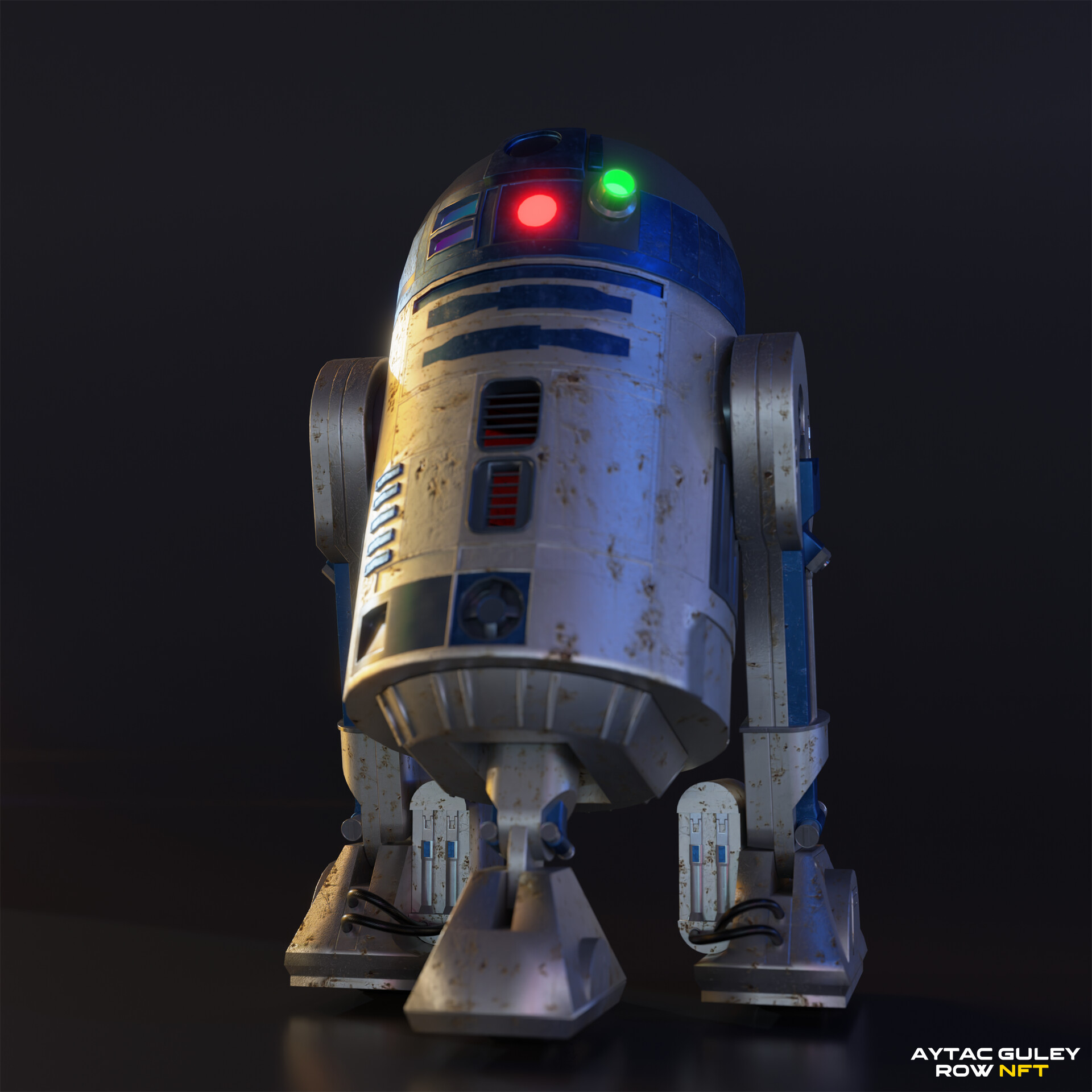 ArtStation - R2-D2 Droid 3D Model