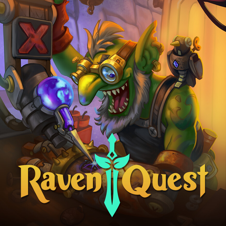 ArtStation - Goblin Engineer - RavenQuest
