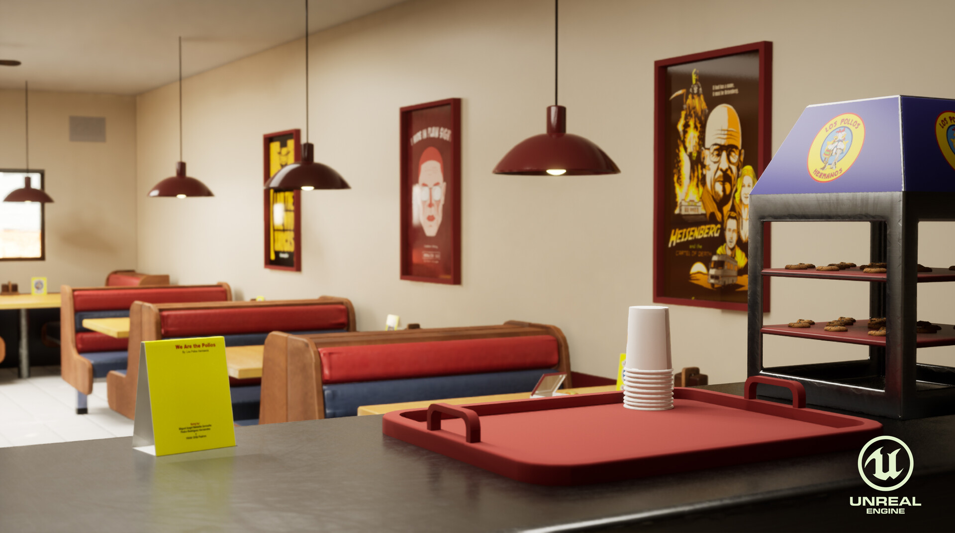 ArtStation - Los Pollos Hermanos | Breaking Bad