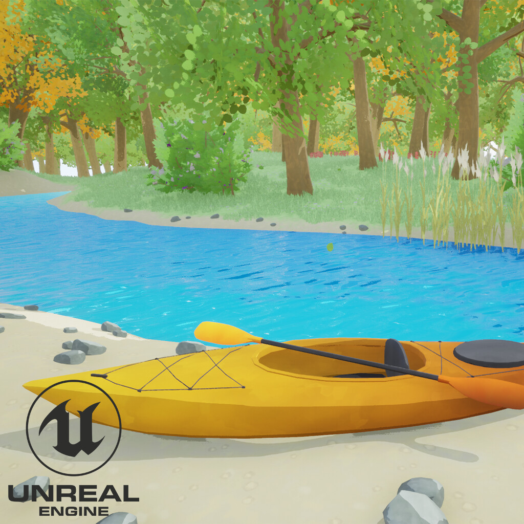 ArtStation - Cel Shaded Stream