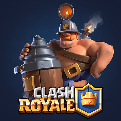 ArtStation - Clash Royale - Mighty Miner