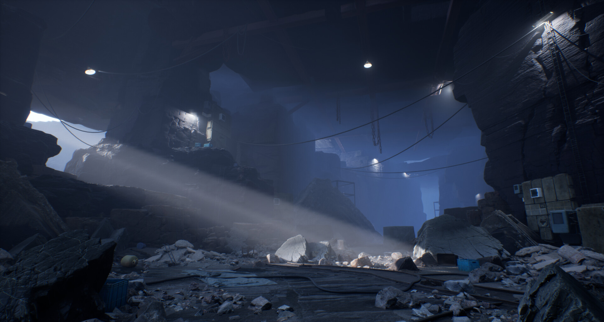 ArtStation - Abandoned Mines ART TEST (UE 5) (Kitbash)