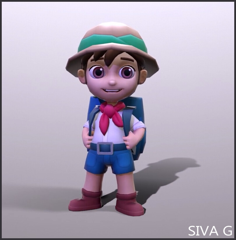 ArtStation - 3ds Max Game animations