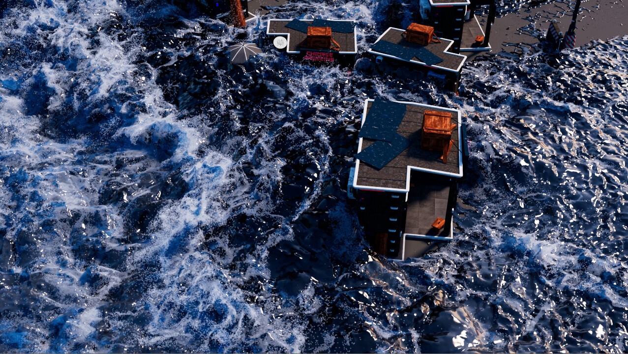 ArtStation - Water simulation | Houdini