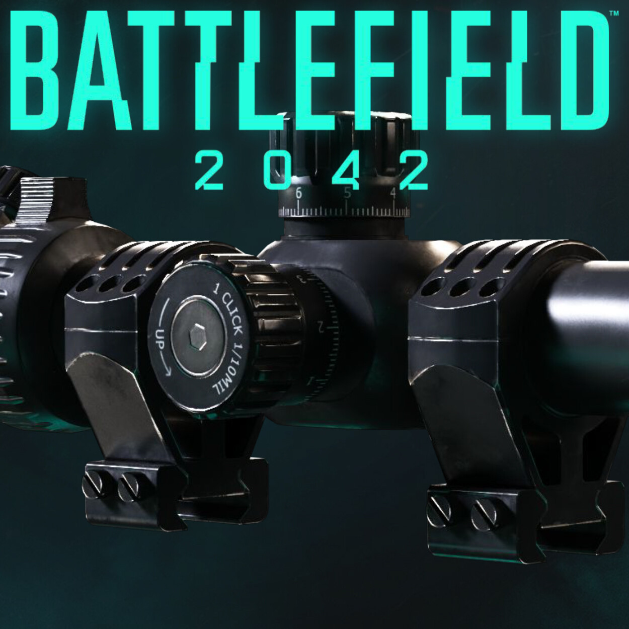 ArtStation - RIFLE SCOPE 8X