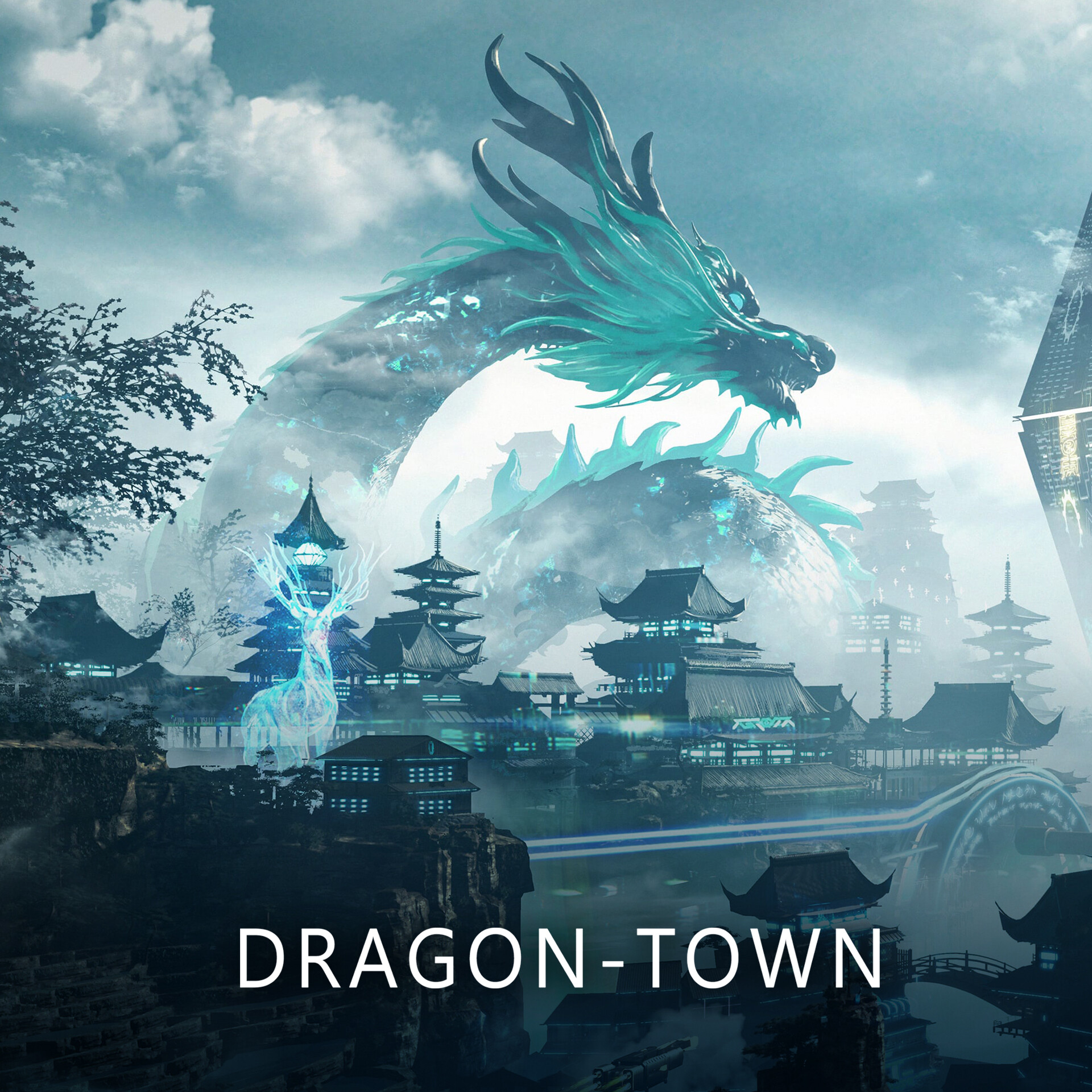 ArtStation - Dragon Town