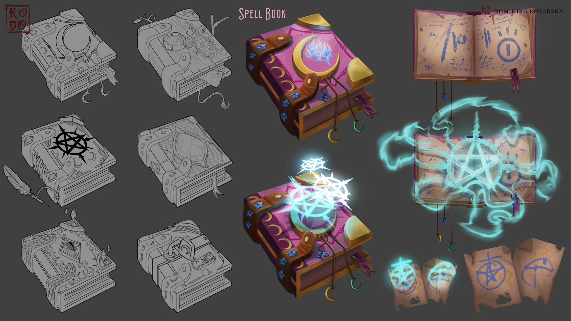 ArtStation - Moon - character design