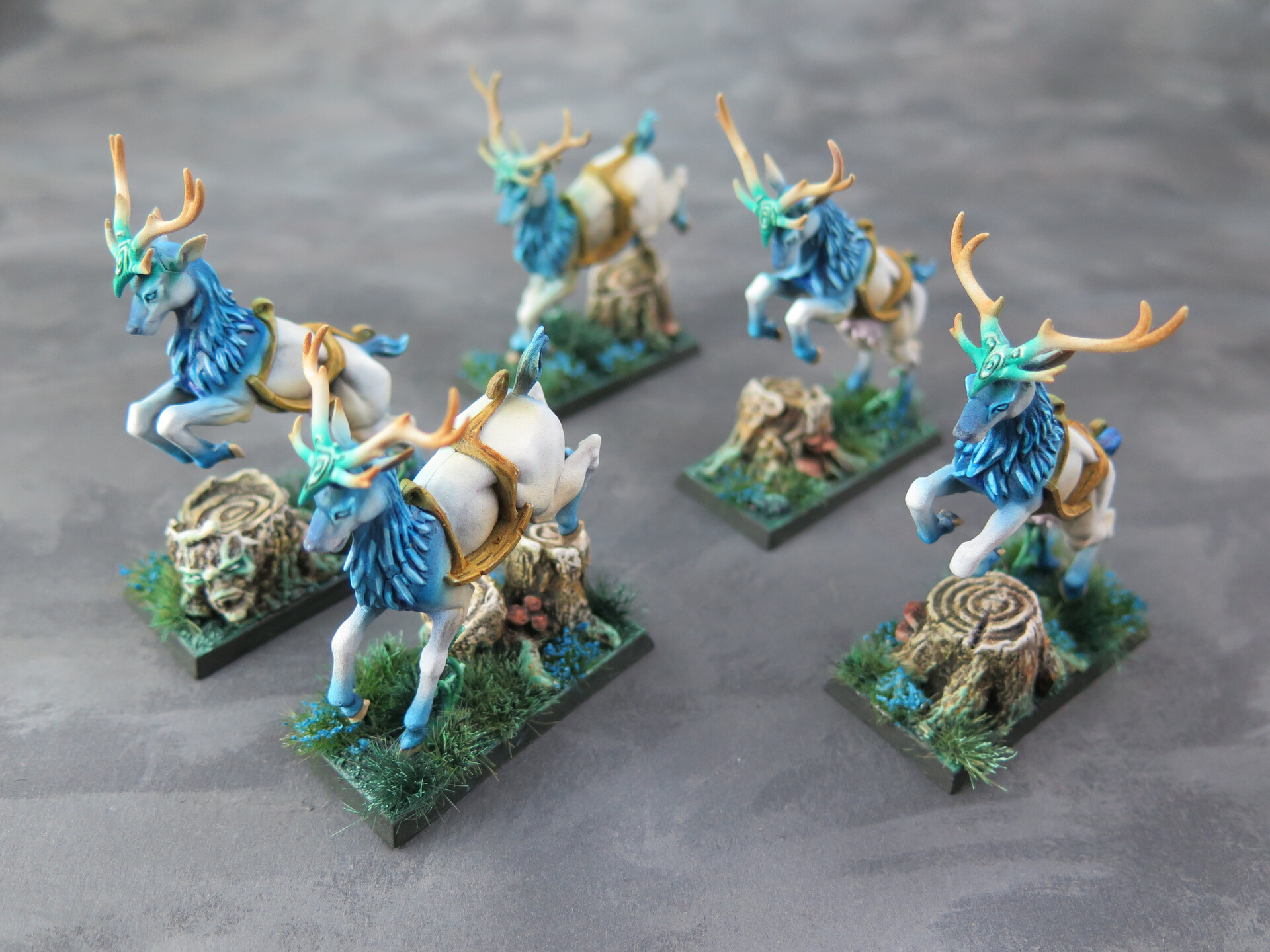 ArtStation - Wood Elves Wild Riders