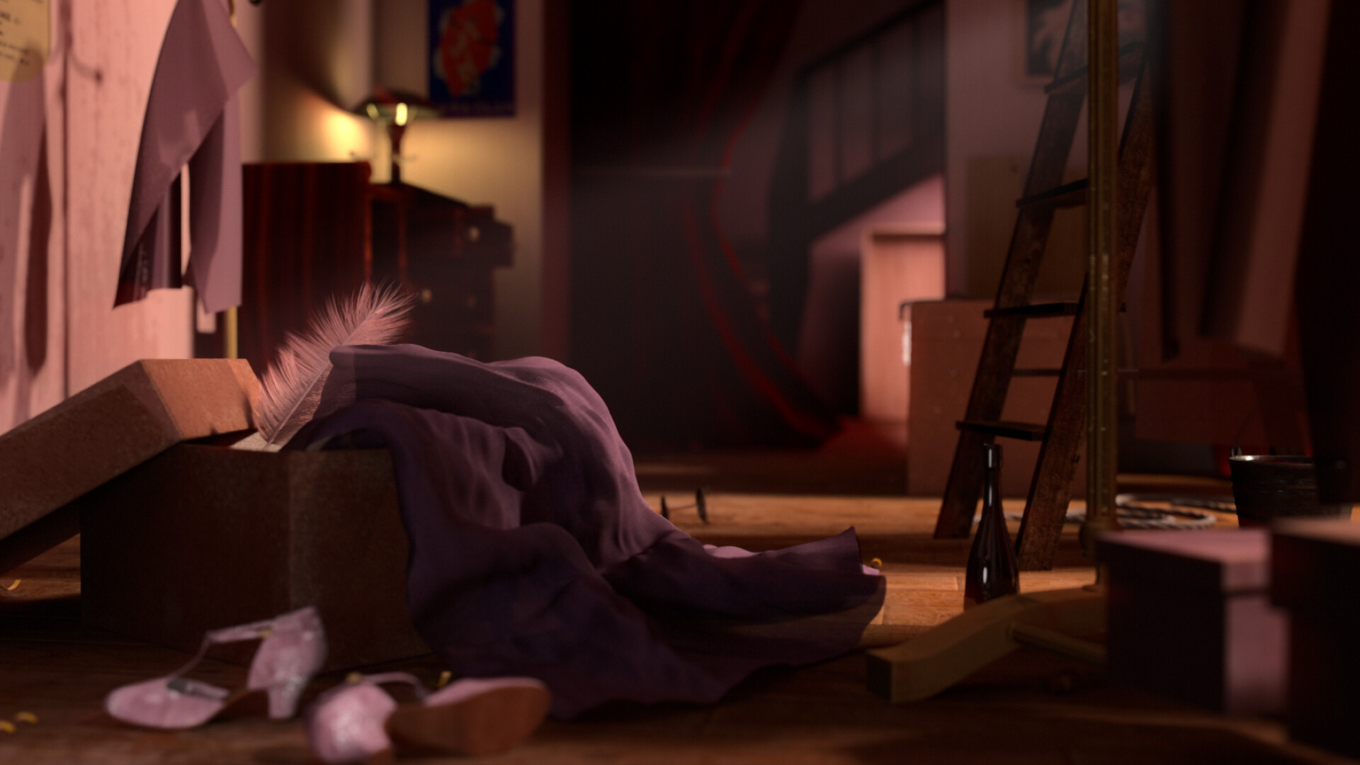 ArtStation - BEHIND THE SCENE - take 1