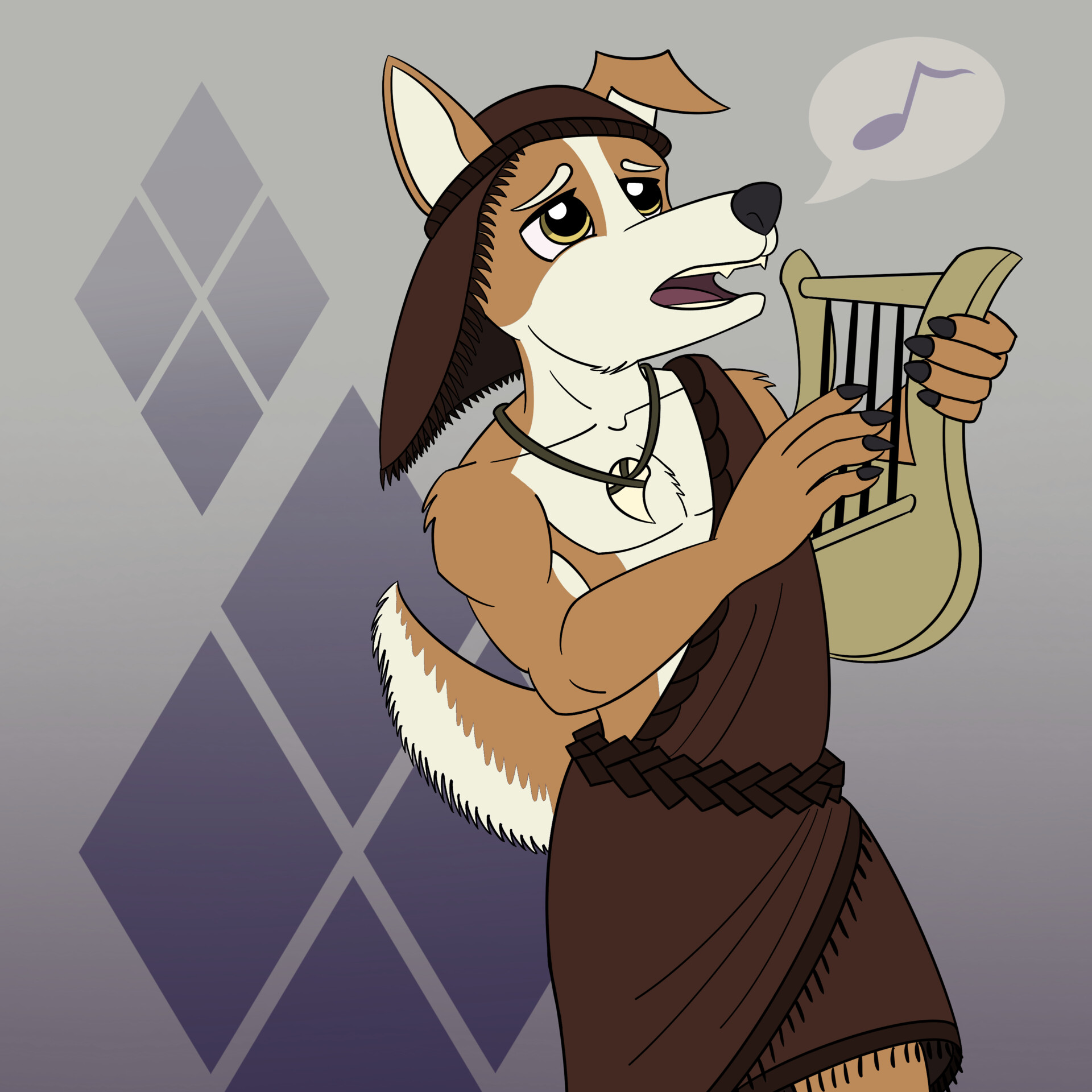 ArtStation - David the Shepherd - Character Design