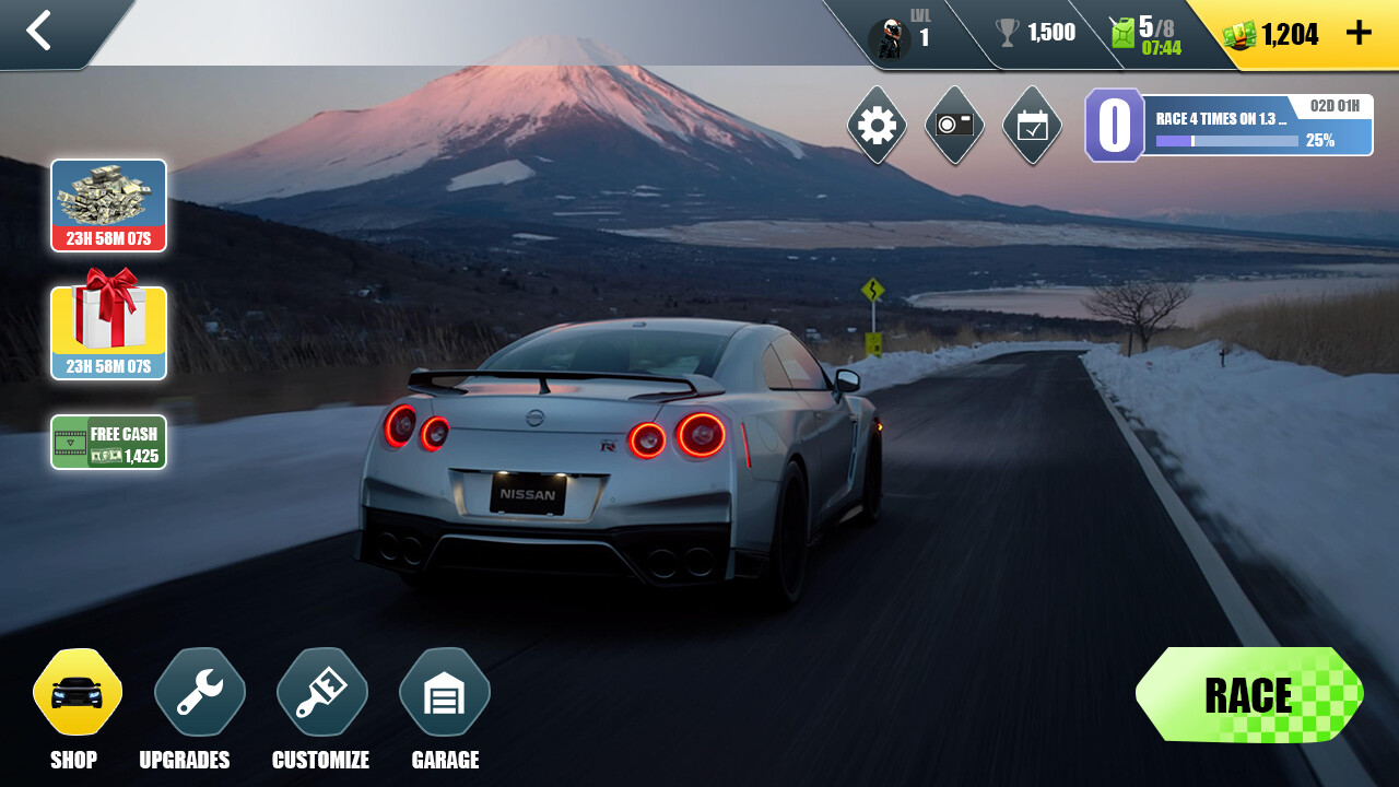 ArtStation - Racing Game UI