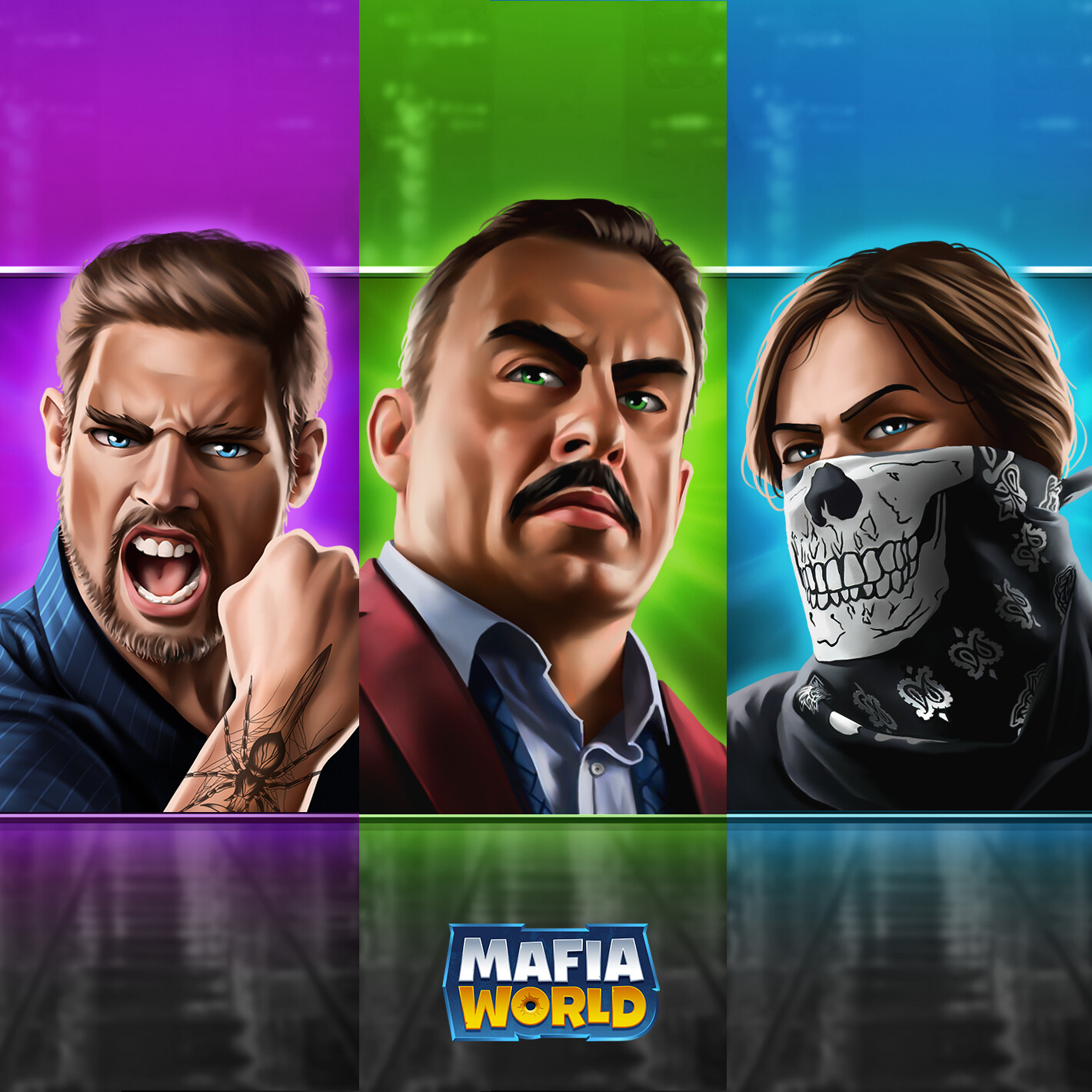 ArtStation - Mafia World game characters