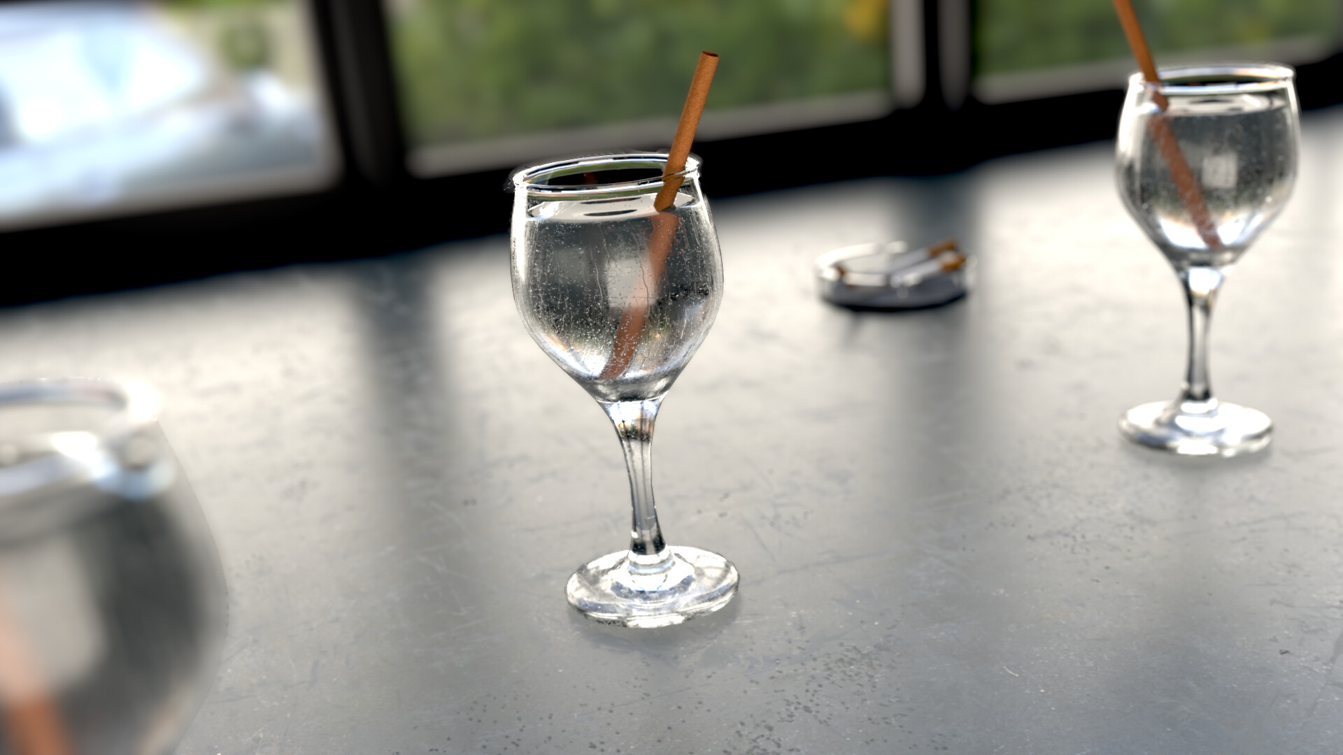 ArtStation - Glass of water