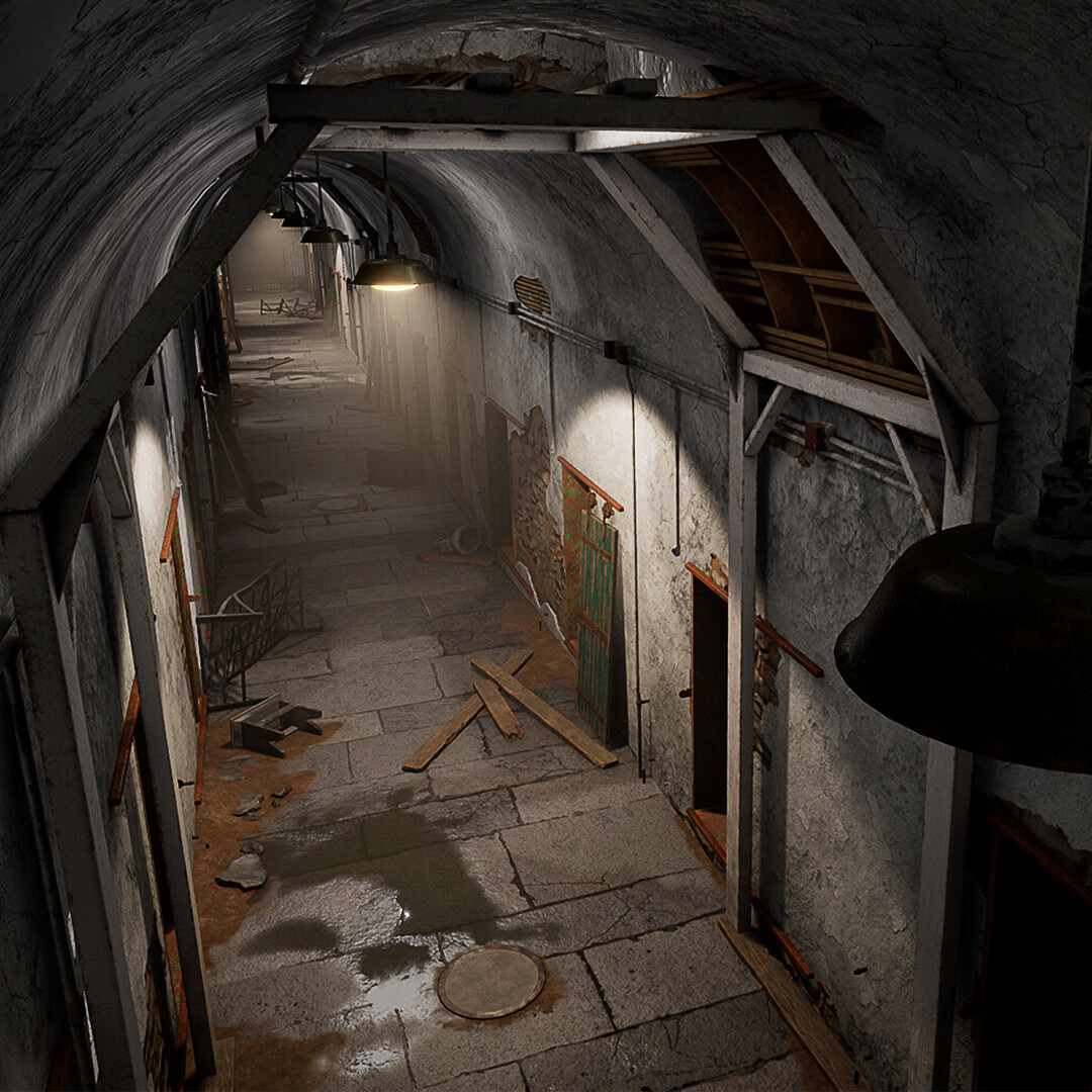 ArtStation - Al Capone's Cell - Eastern State Penitentiary