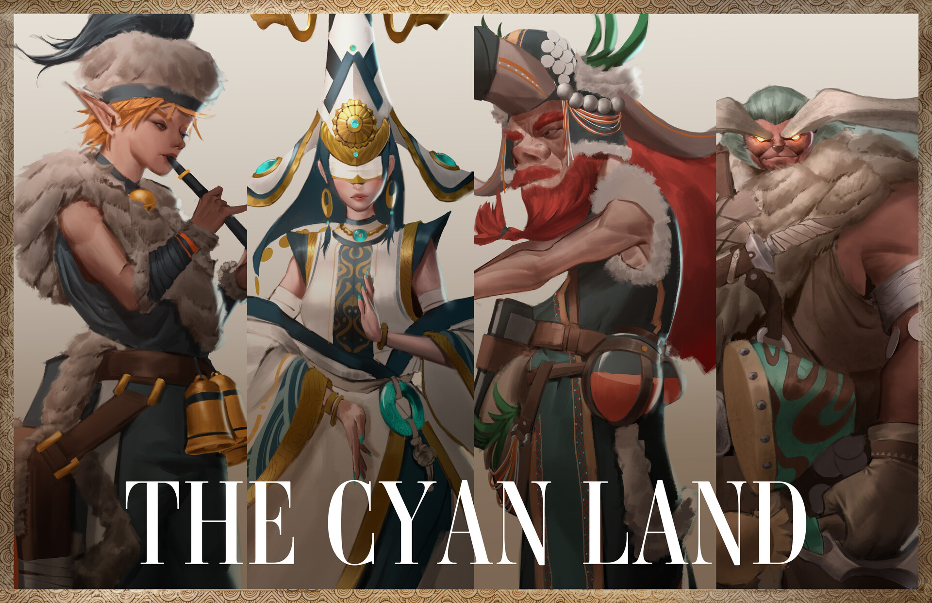 ArtStation - The Cyan Land