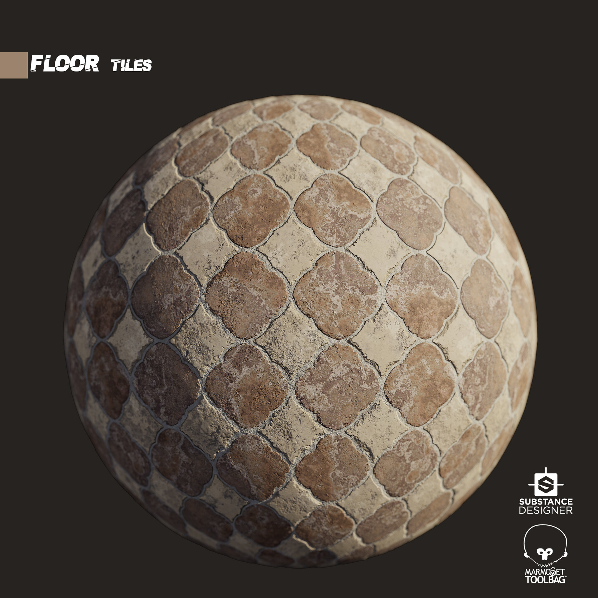 ArtStation - Floor Tile material