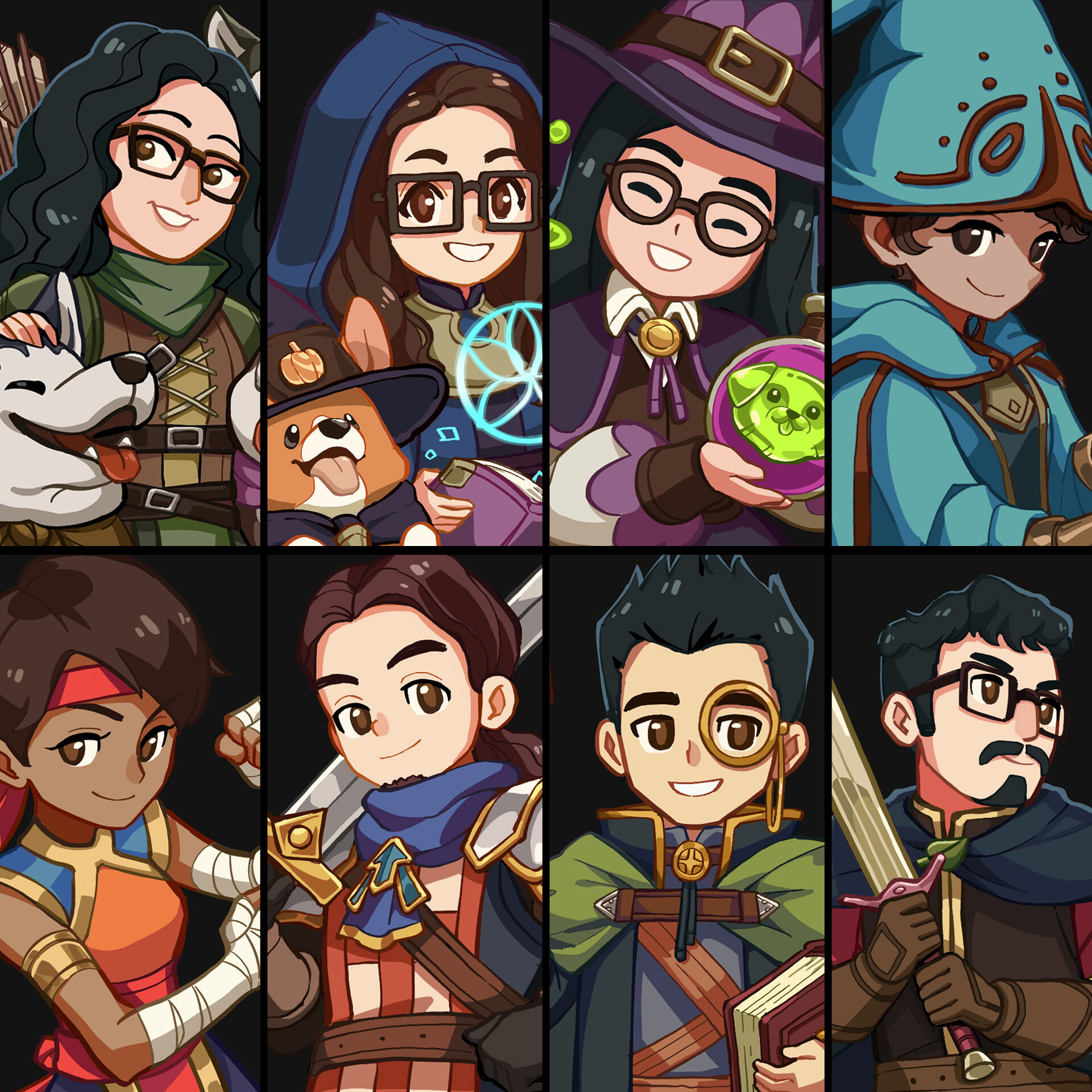 ArtStation - Company Portraits for Amihan Entertainment