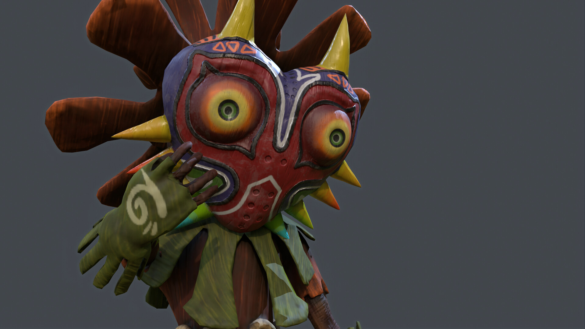 ArtStation - Skull Kid - Zelda: Majoras mask