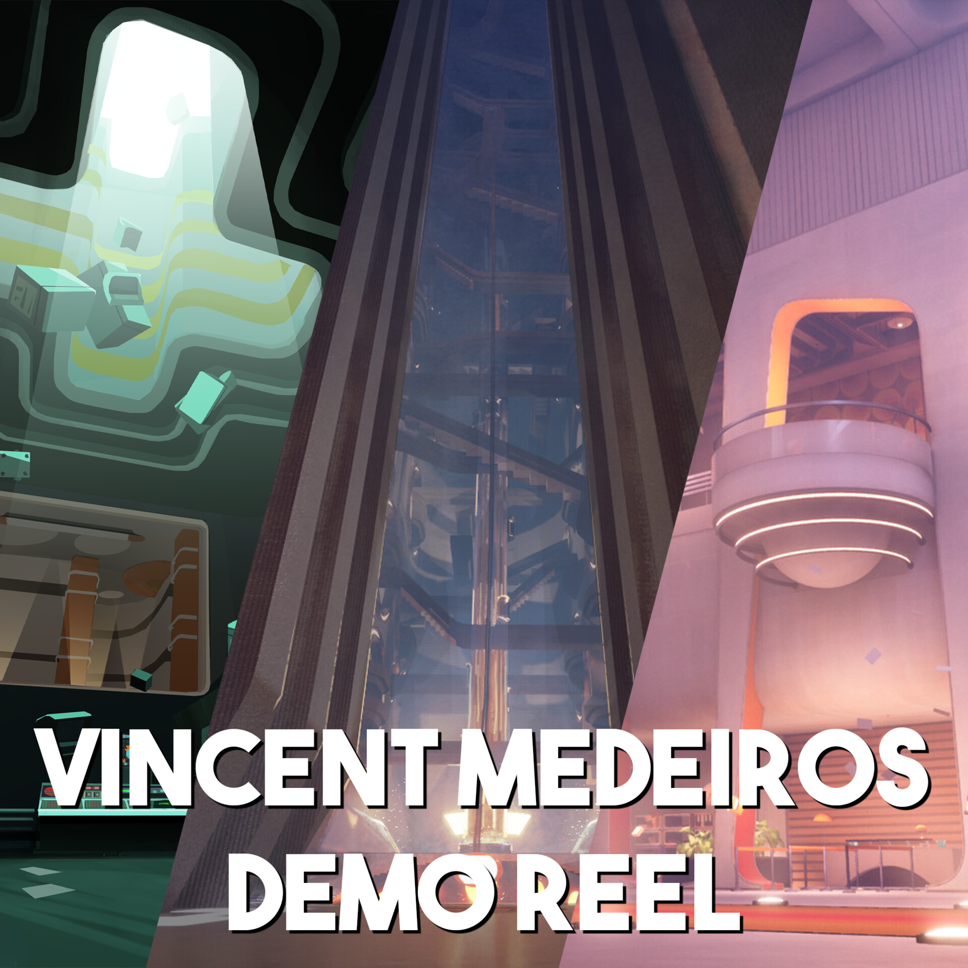 ArtStation - Vincent Medeiros - 2022 Demo reel