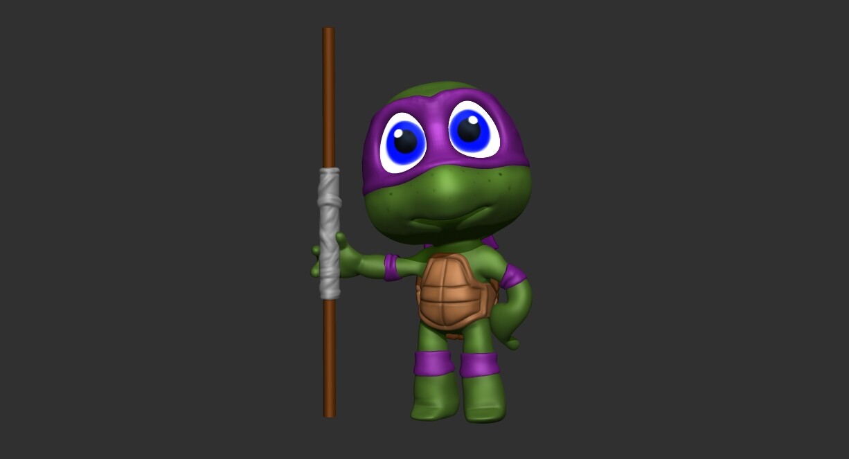 ArtStation - Ninja Turtle