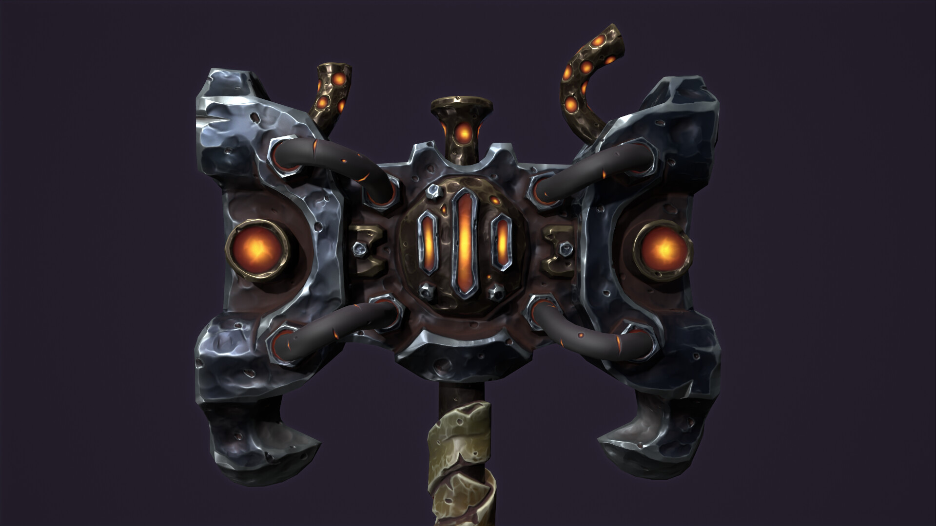 ArtStation - Brute forge hammer