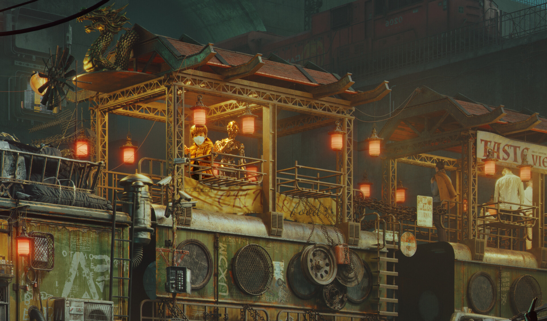 ArtStation - Leave night