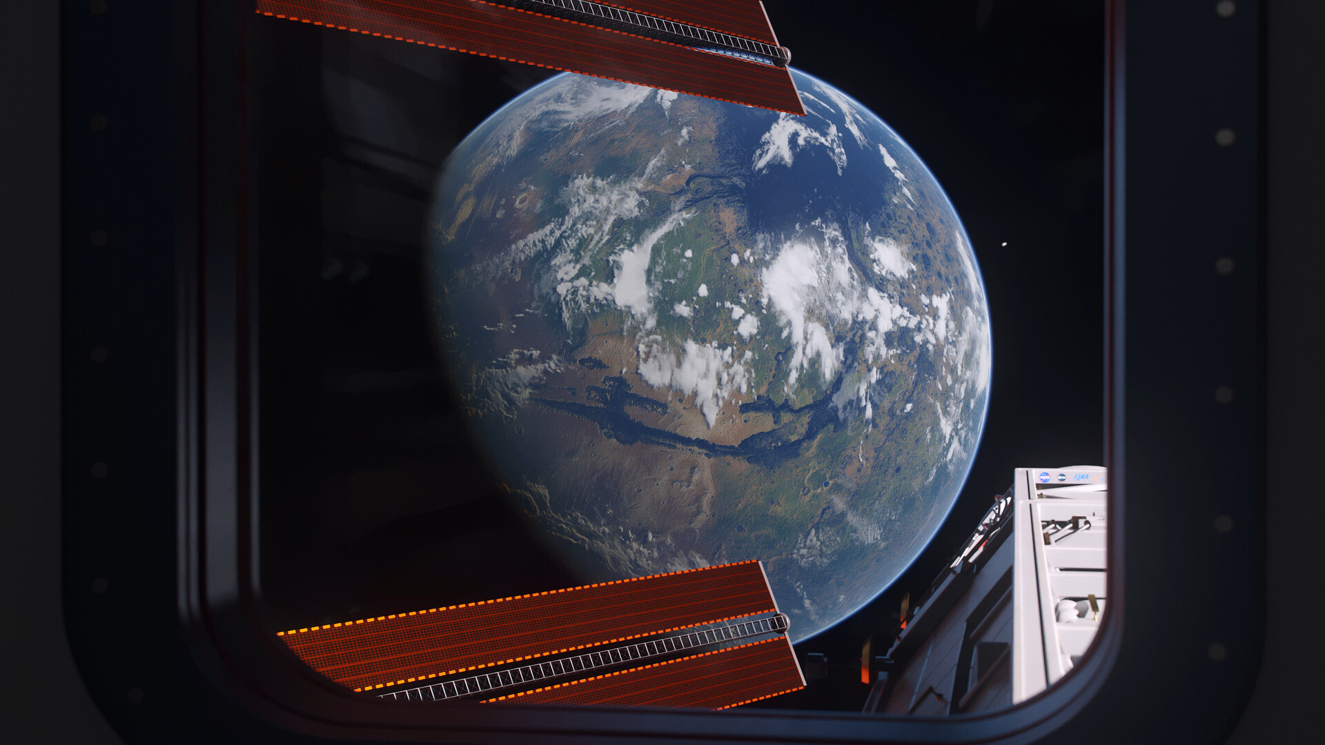 ArtStation - A Timelapse From the Future - Terraformed Mars