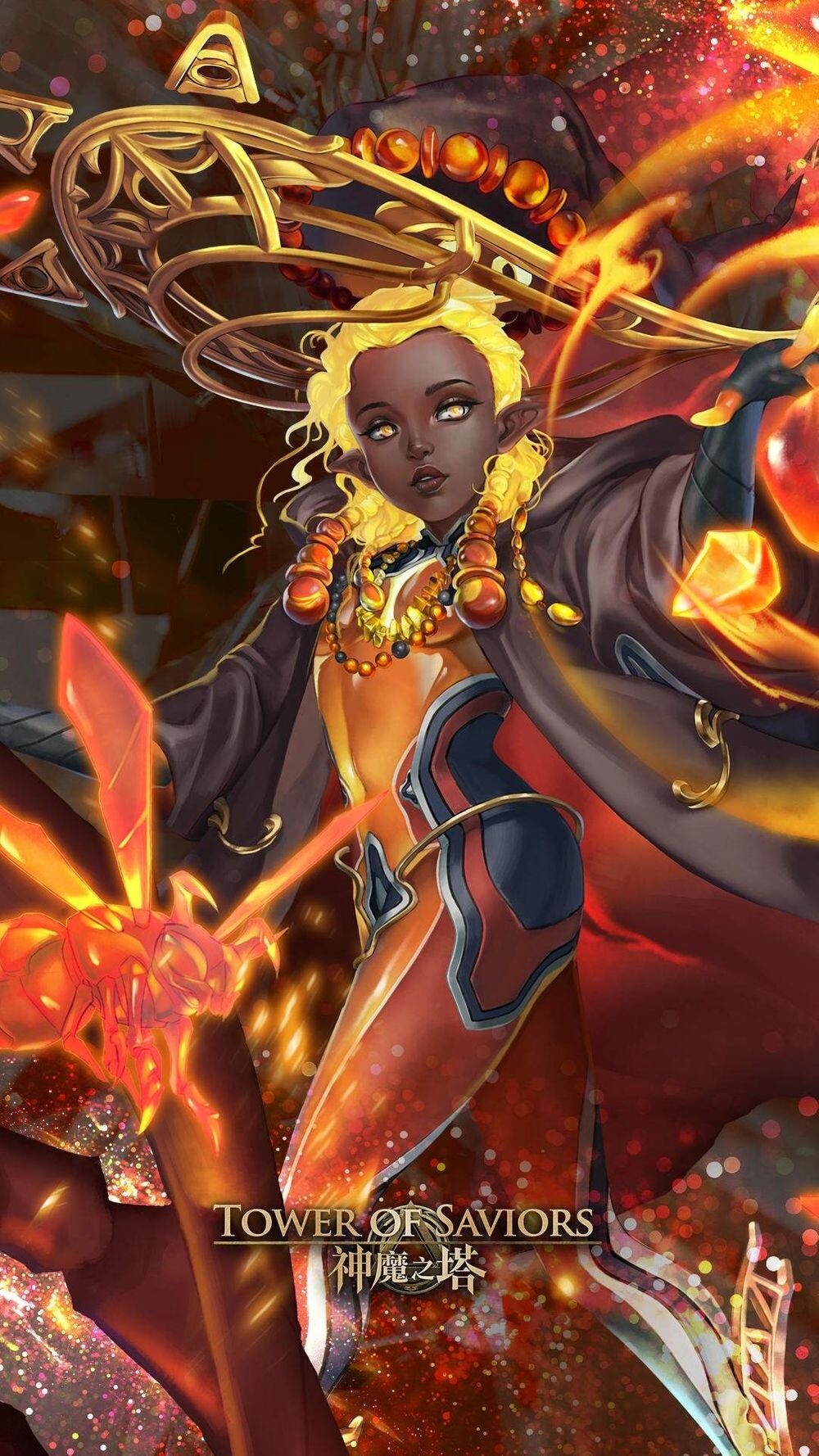 ArtStation - Heated Fluorescence - Amber -- TOS Character