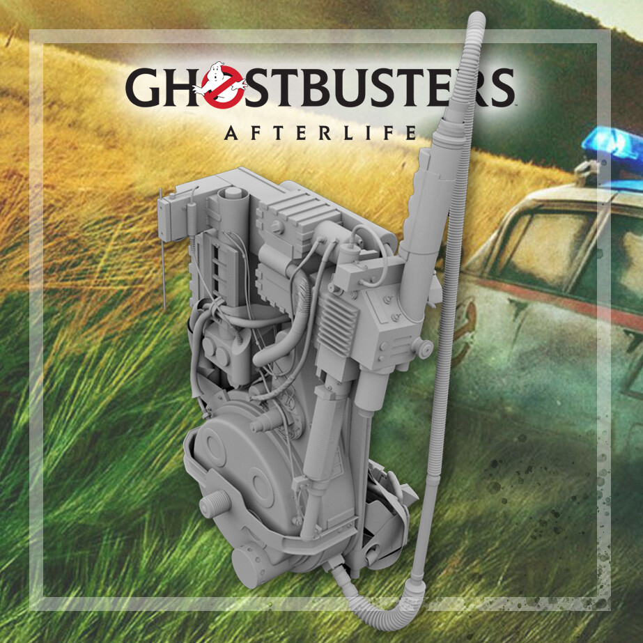 ArtStation - Ghostbusters Proton Pack