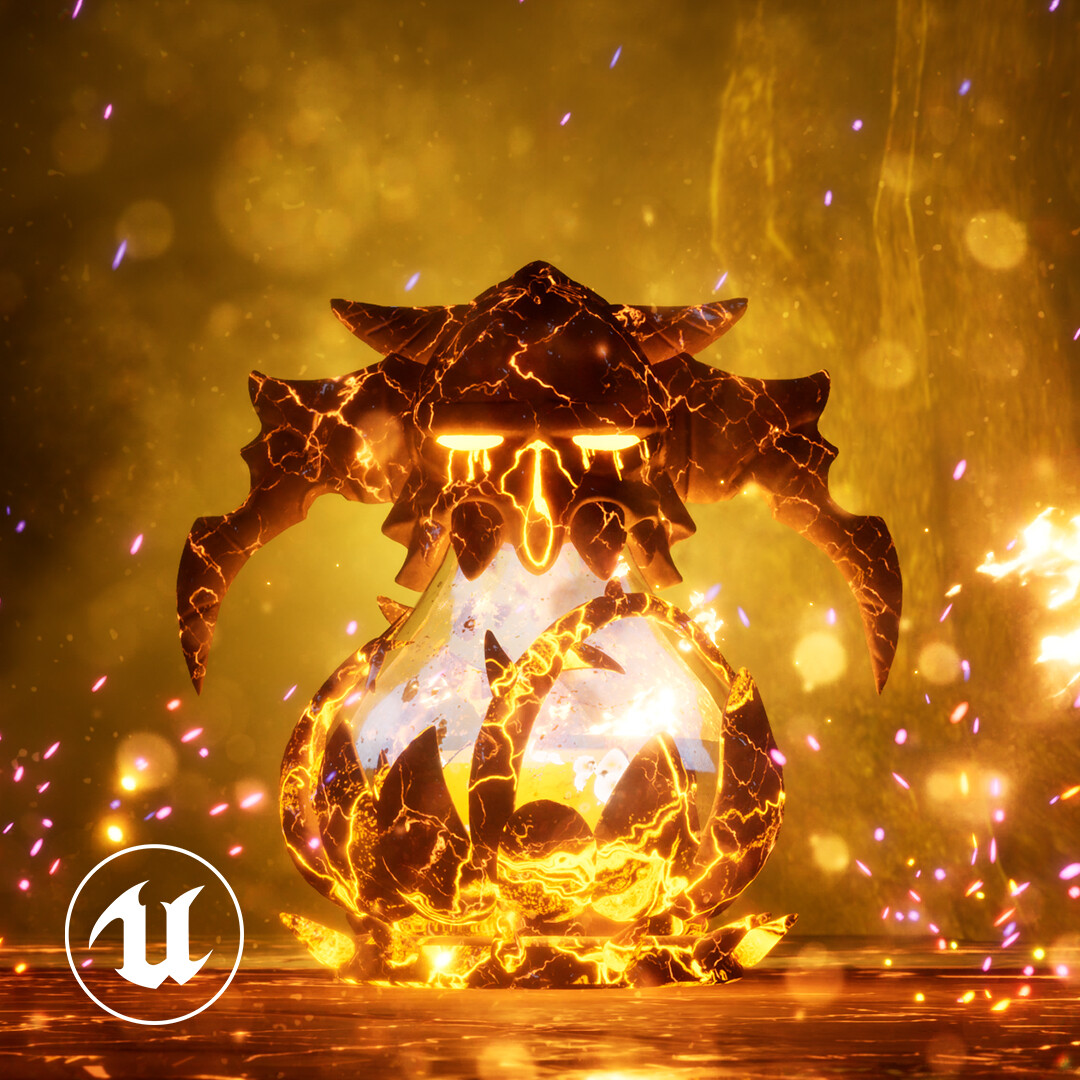 ArtStation - Lava Evil Potion