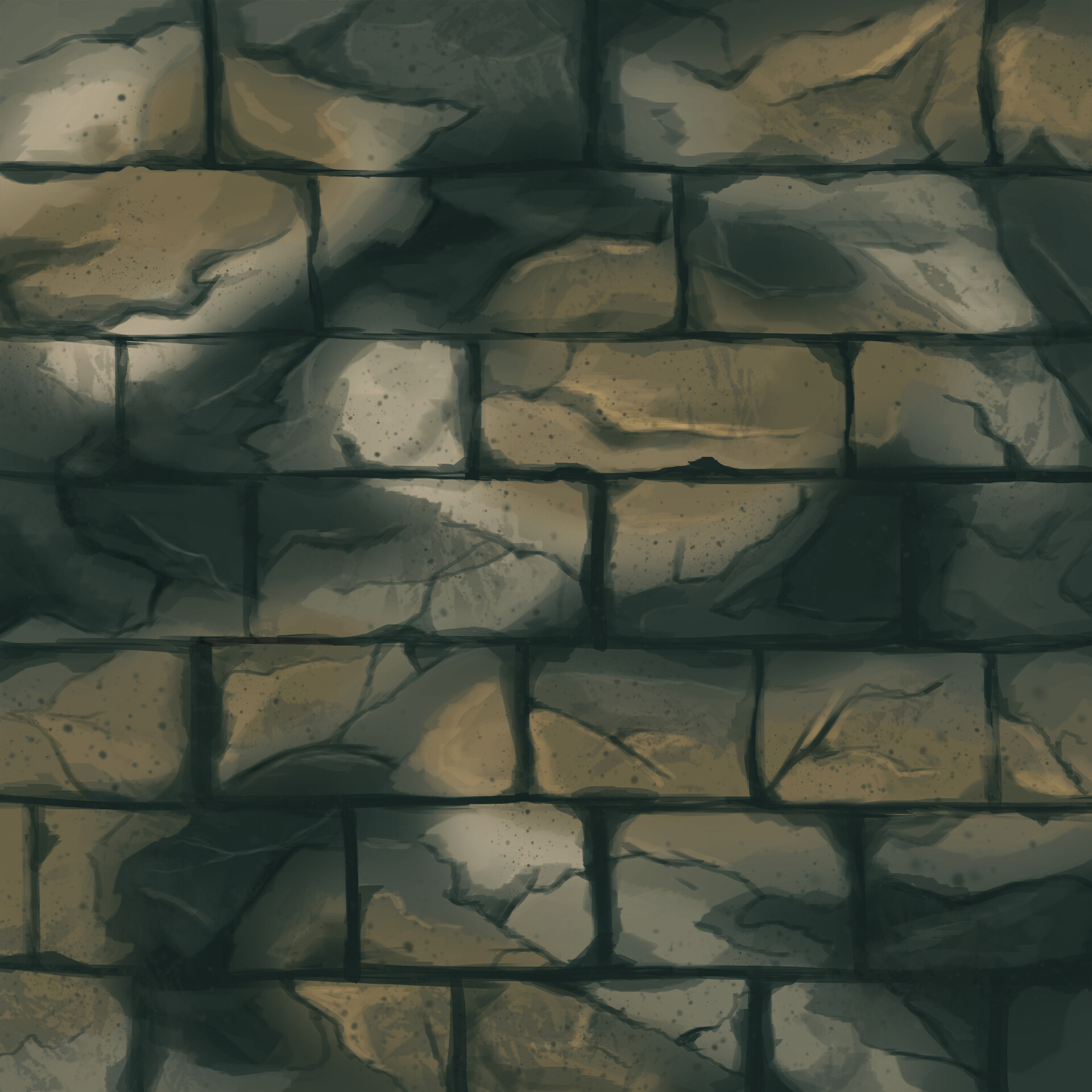 ArtStation - Brick texture